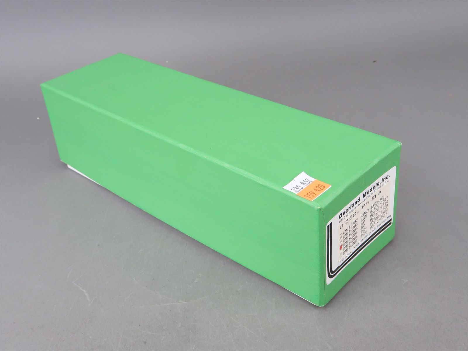 HO Brass Model - OMI 6265 NP Northern Pacific U25C Phase IIIa #2521 ...