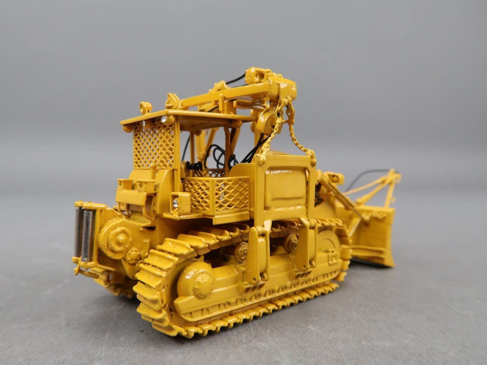 HO Brass Model - OMI 3472.1 D&RGW Rio Grande Pipe Laying Dozer w ...