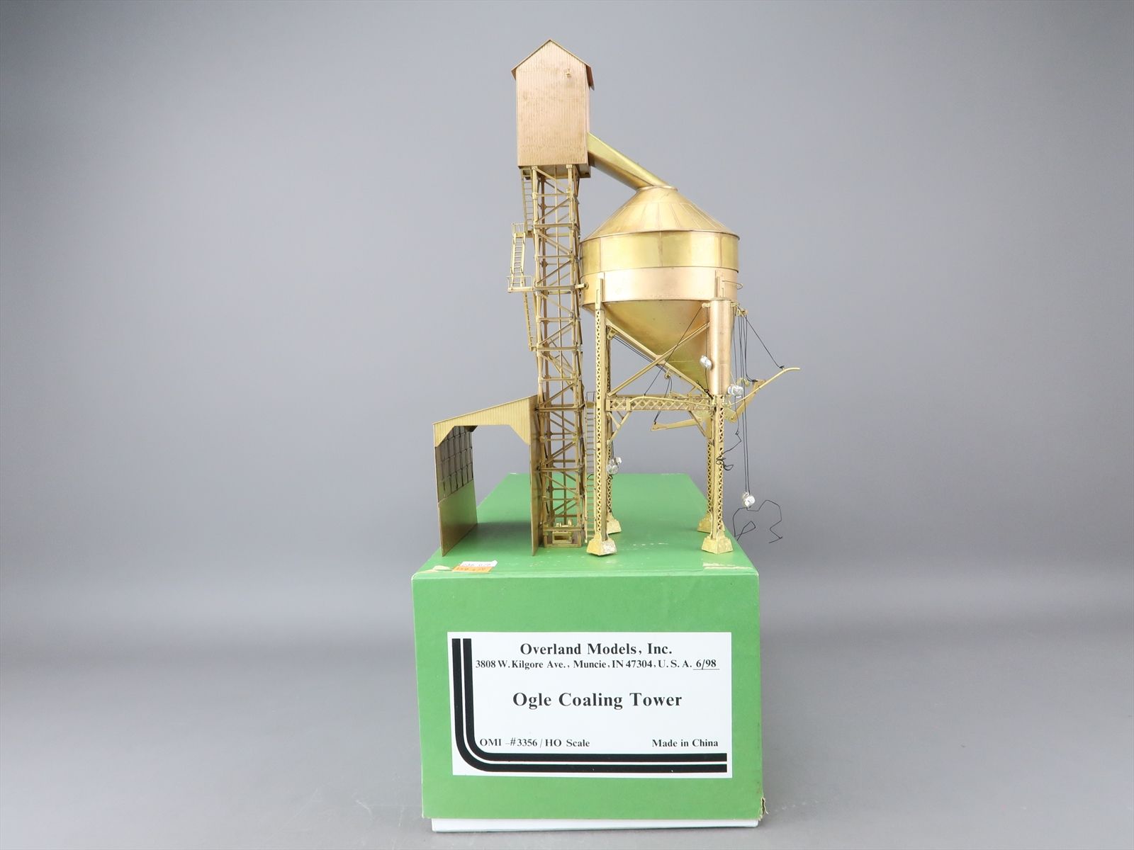 HO Brass Model Structure - OMI 3356 Ogle Coaling Tower - Unpainted ...
