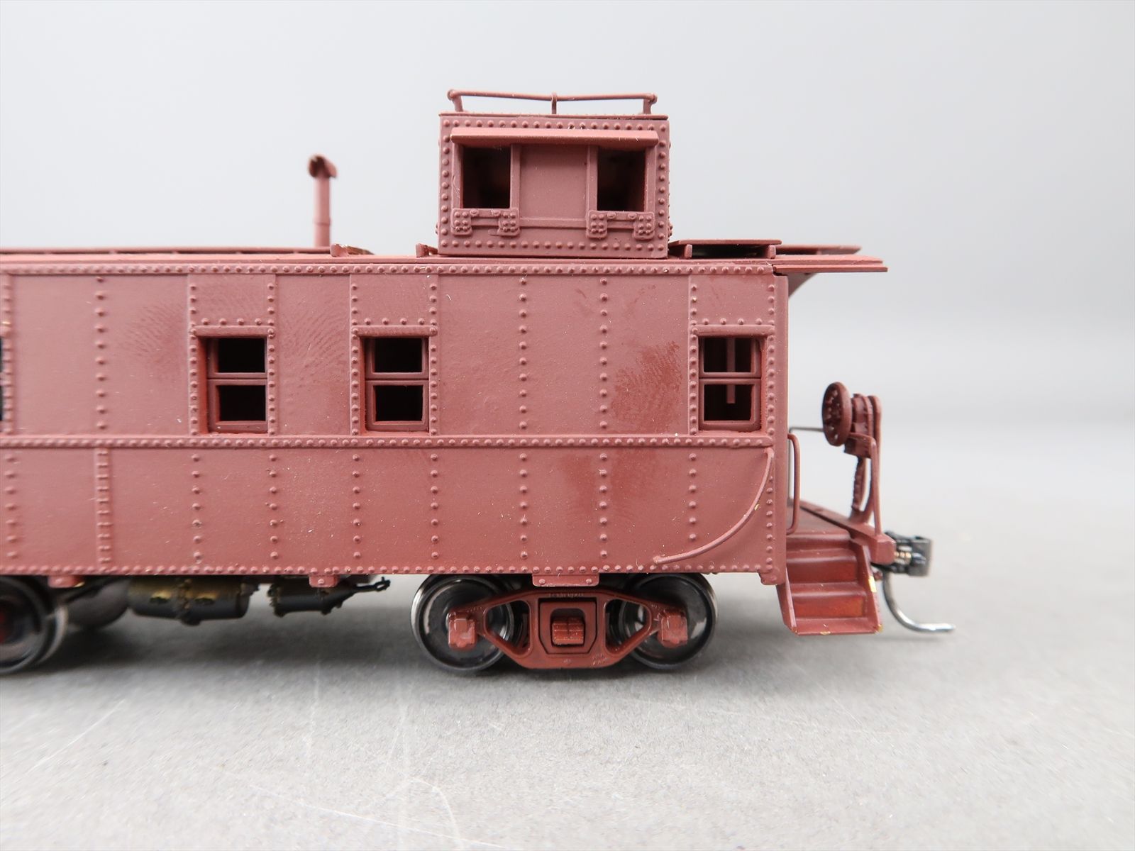 HO Brass Model - PFM AT&SF Santa Fe Caboose Unlettered - Custom - Fujiyama