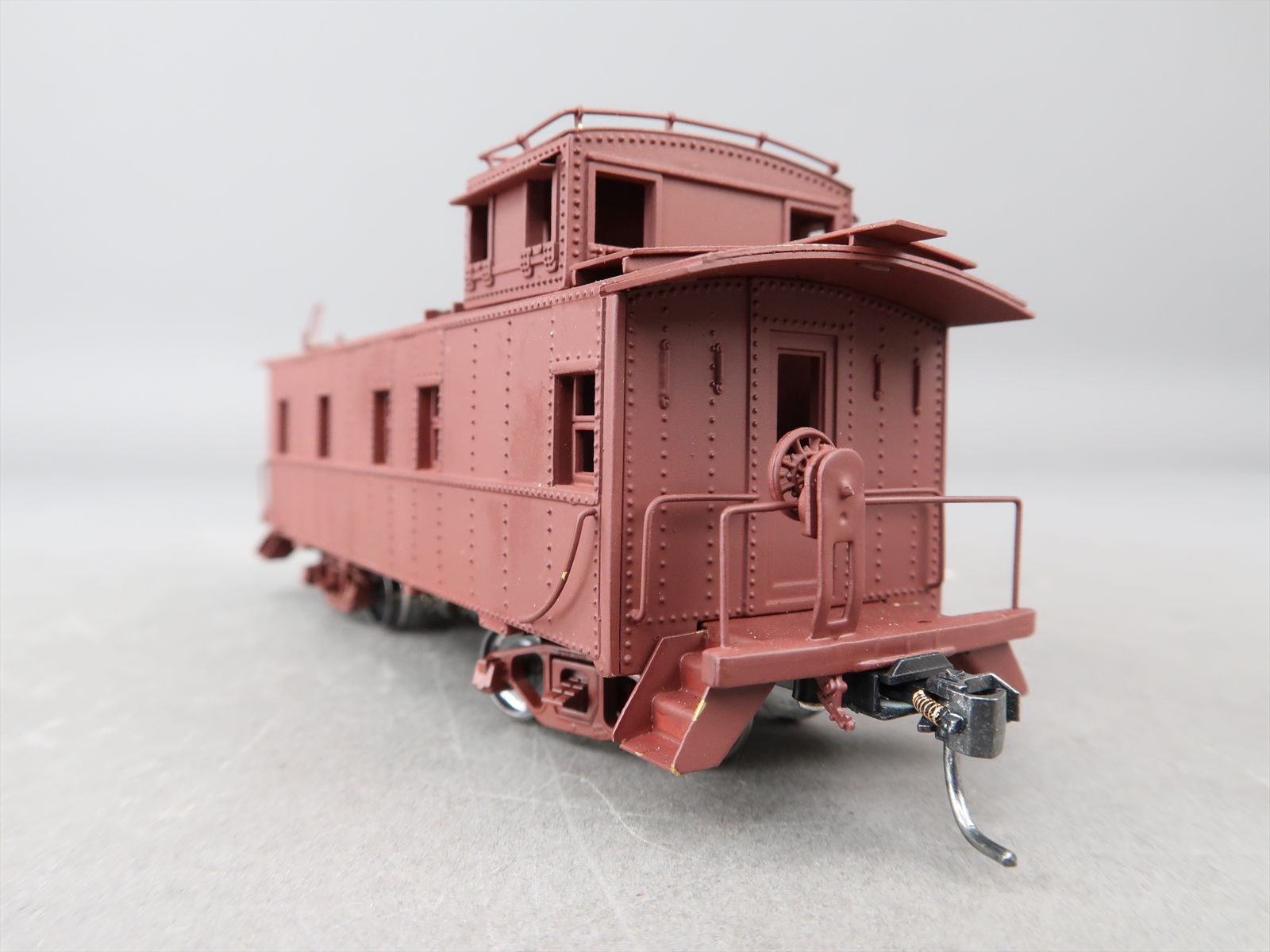 HO Brass Model - PFM AT&SF Santa Fe Caboose Unlettered - Custom - Fujiyama