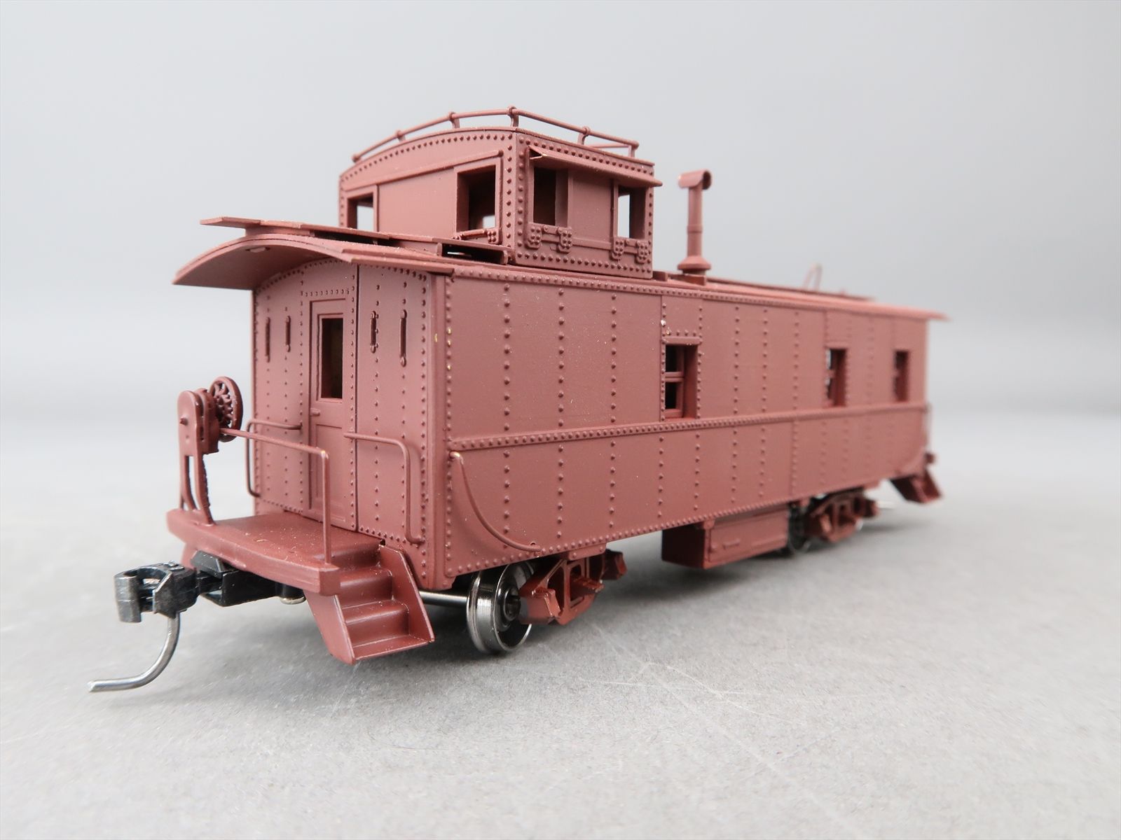 HO Brass Model - PFM AT&SF Santa Fe Caboose Unlettered - Custom - Fujiyama