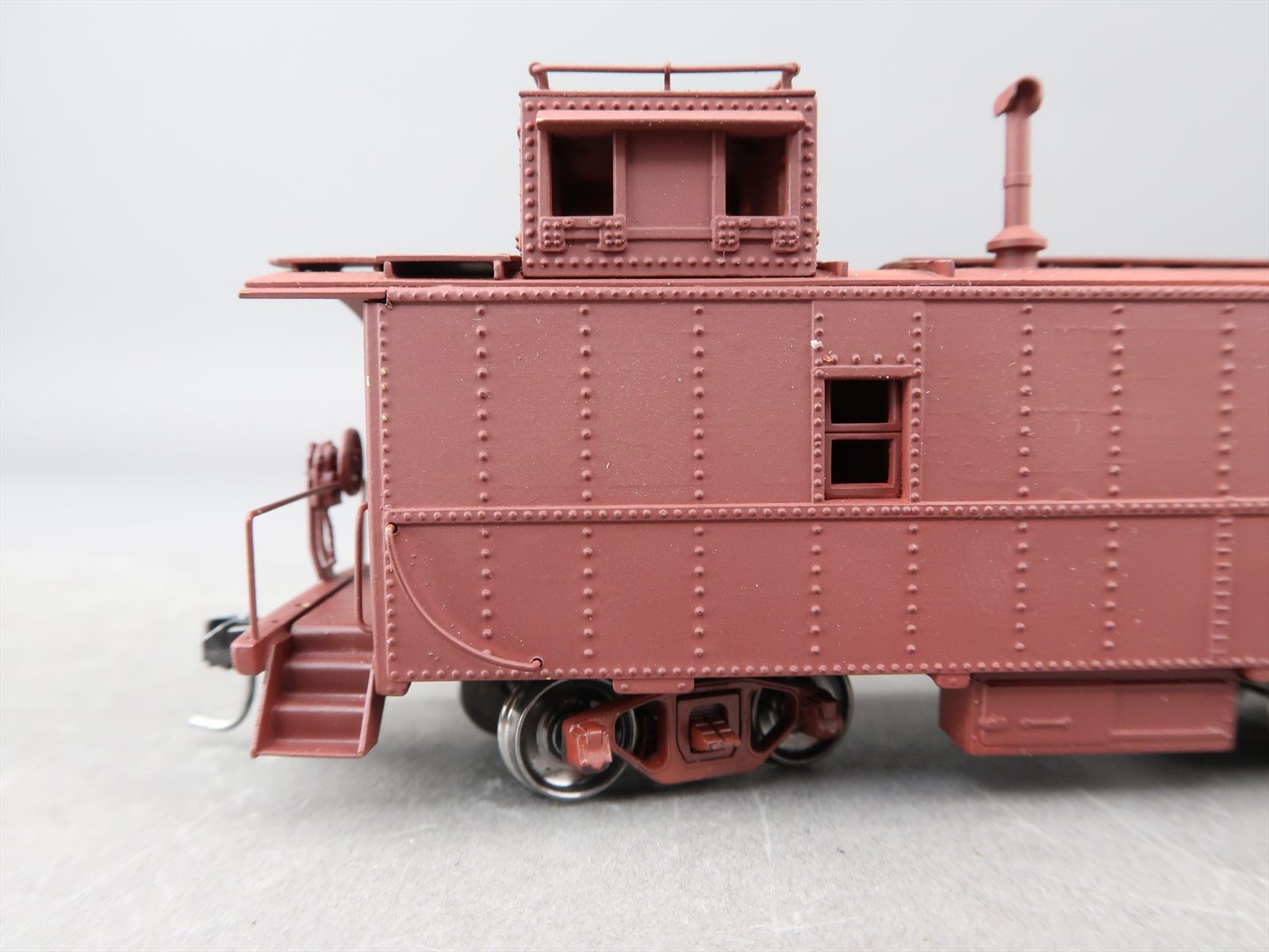 HO Brass Model - PFM AT&SF Santa Fe Caboose Unlettered - Custom - Fujiyama