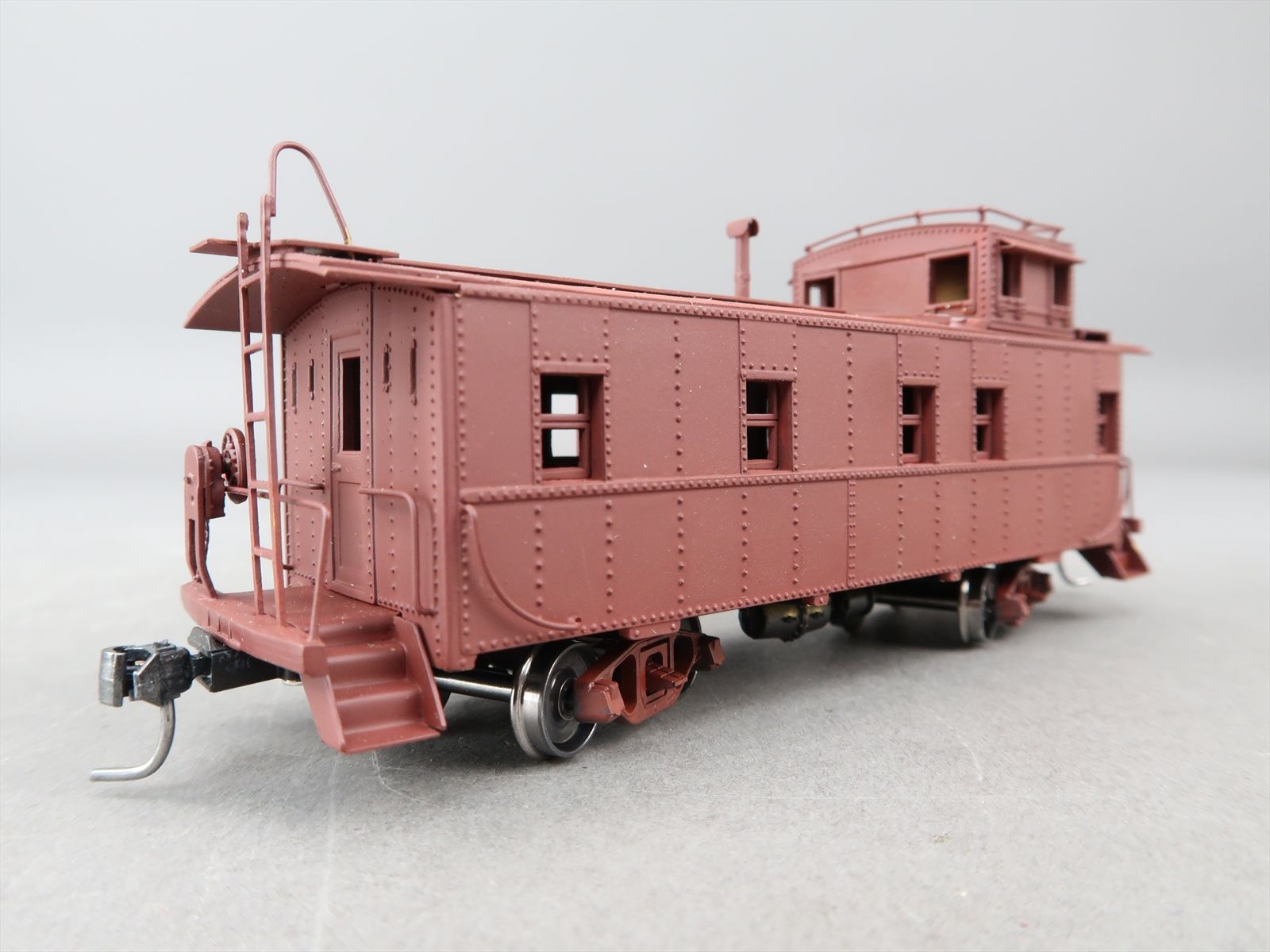 HO Brass Model - PFM AT&SF Santa Fe Caboose Unlettered - Custom - Fujiyama