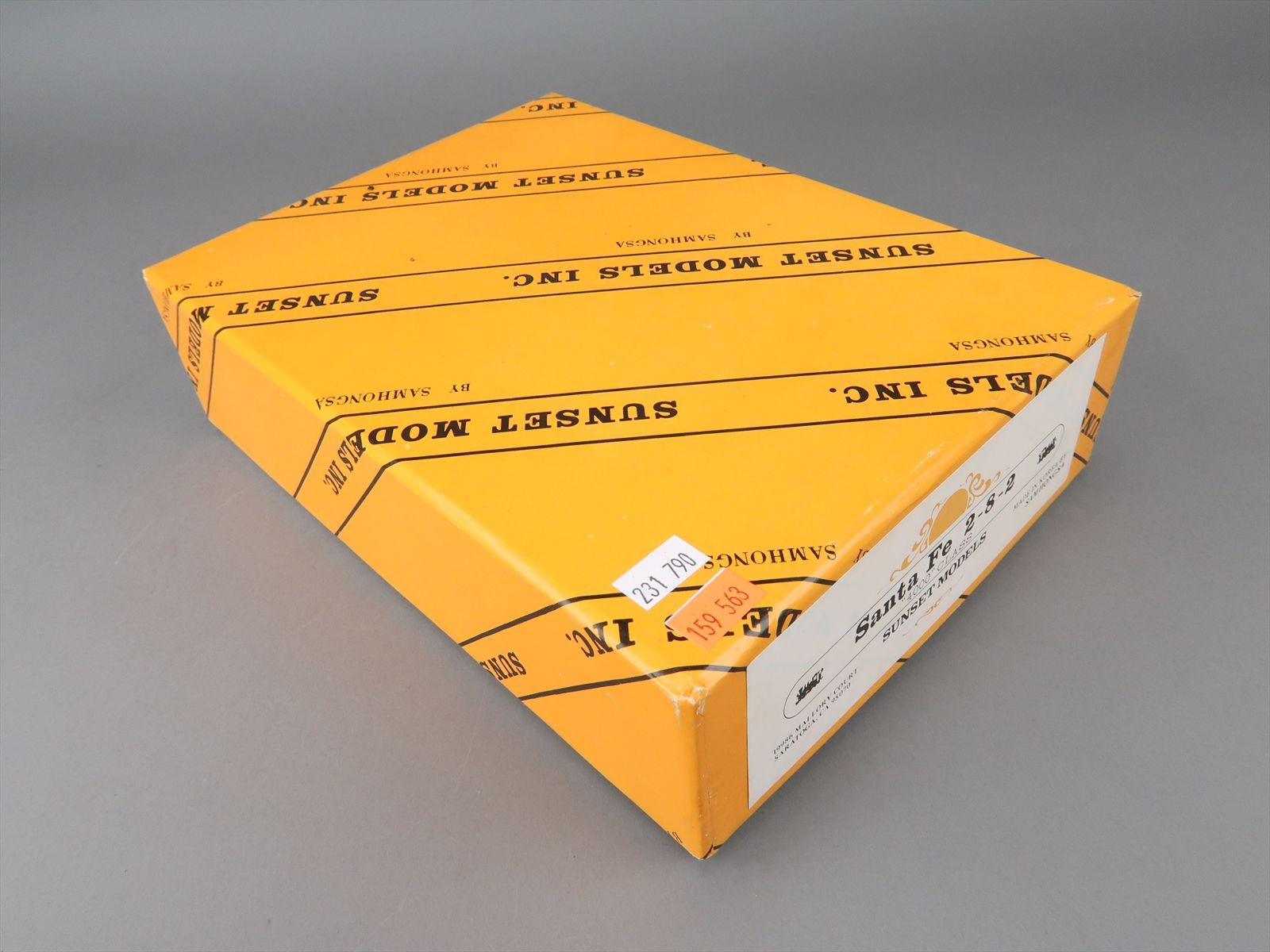 HO Brass Model - Sunset AT&SF Santa Fe 2-8-2 4000 Class - Unpainted ...