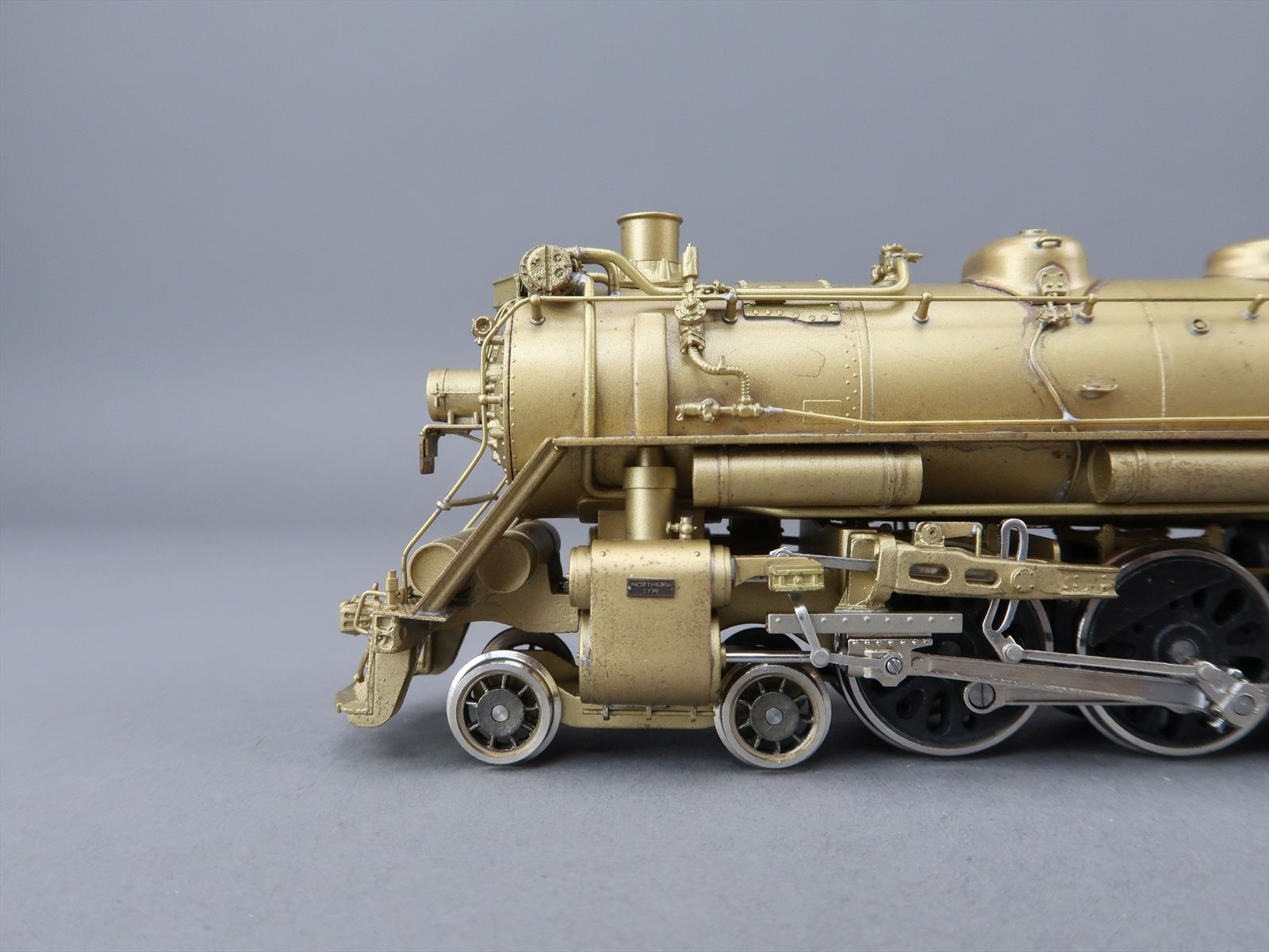HO Brass Model - PFM CN CNR Canadian National 4-8-4 - Unpainted - 1976 Run - Toby - Blue Box