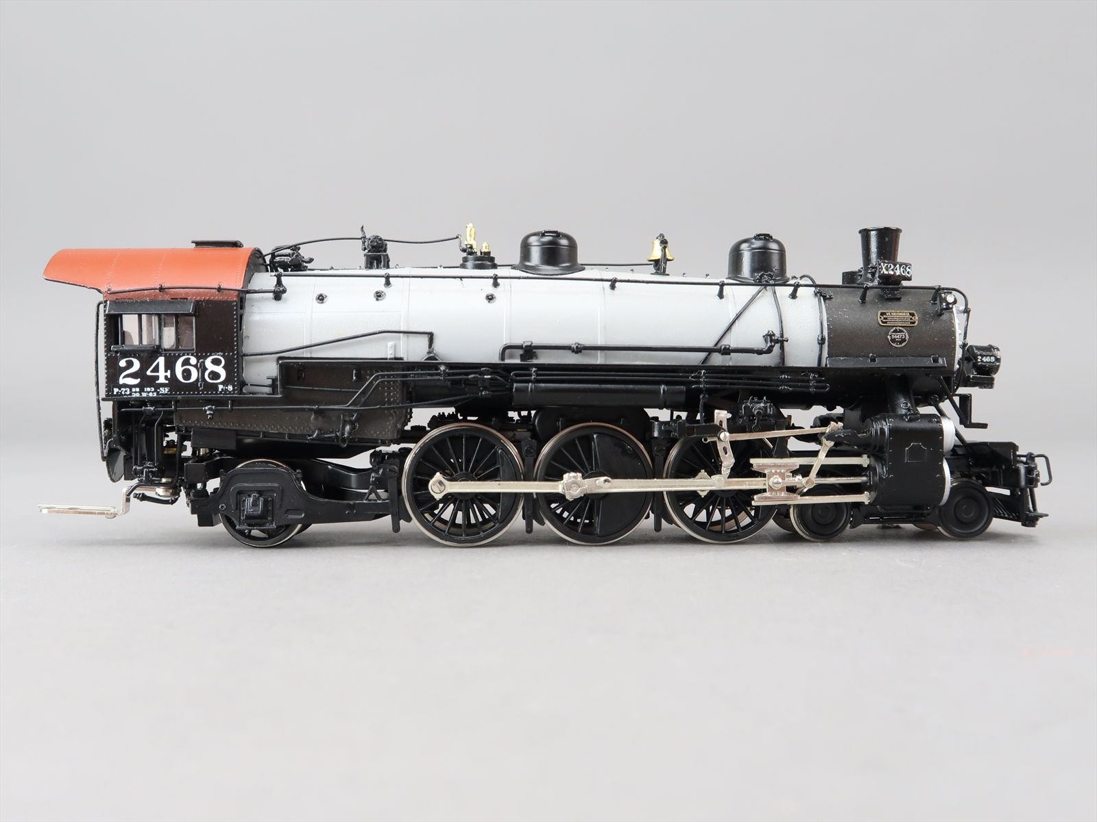 HO Brass Model - PSC 16580-4 SP Southern Pacific P-8 4-6-2 Gray Boiler ...