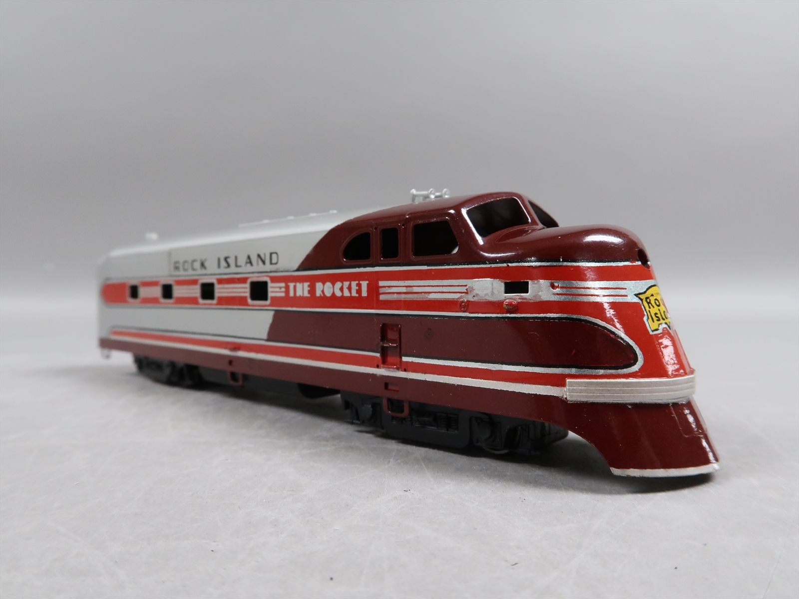 HO Brass Model - NPP CRI&P RI Rock Island Rocket w/ TA Diesel + 3 Cars ...