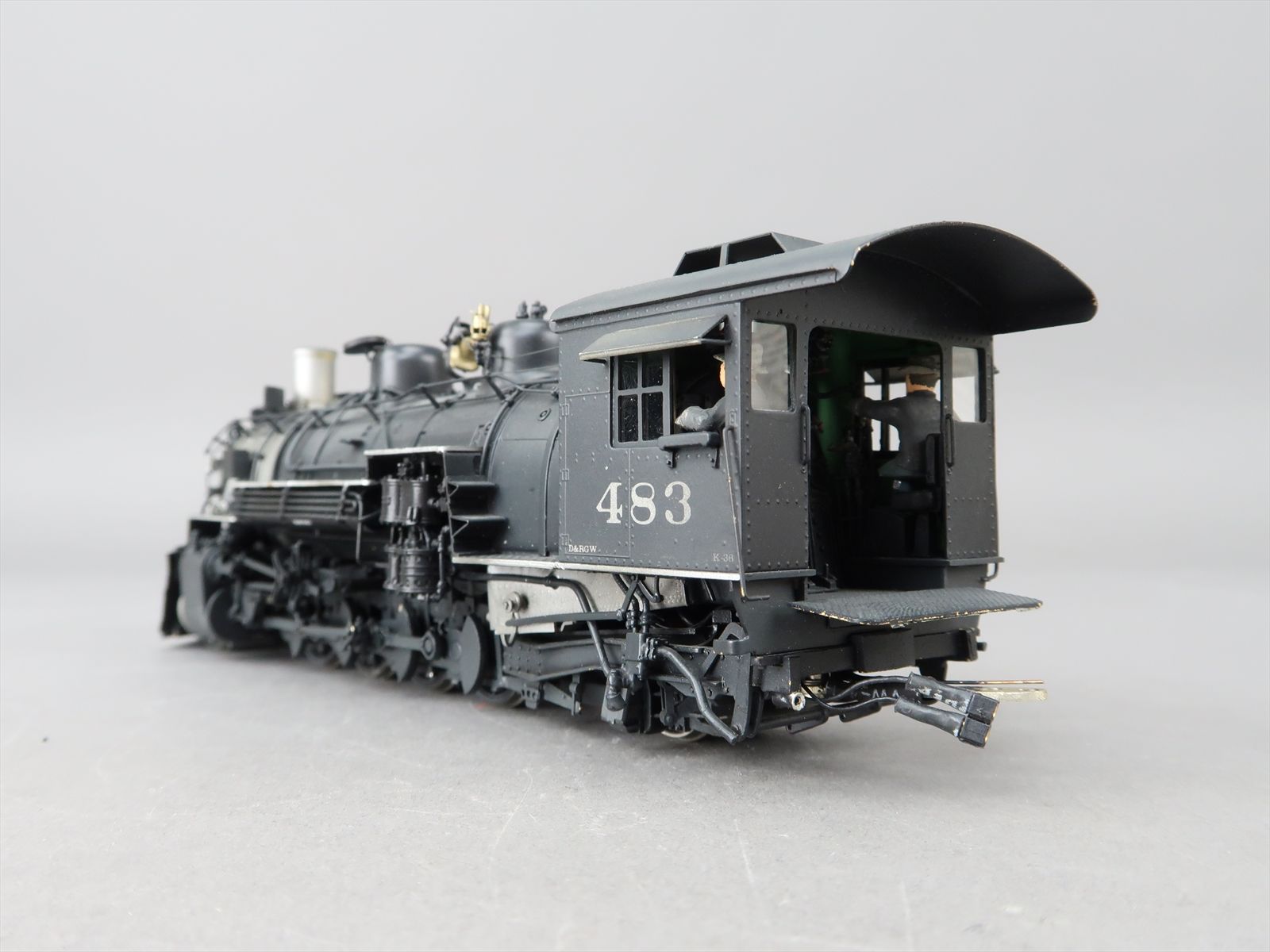 Sn3 Brass Model - P-B-L Milestone D&RGW Rio Grande K-36 2-8-2 #483 ...