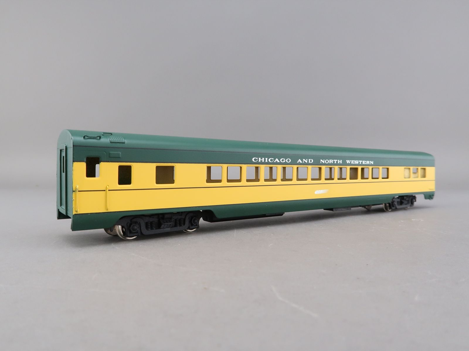 HO Brass Model - NPP C&NW Chicago & Northwestern Coach + Coach Route of ...