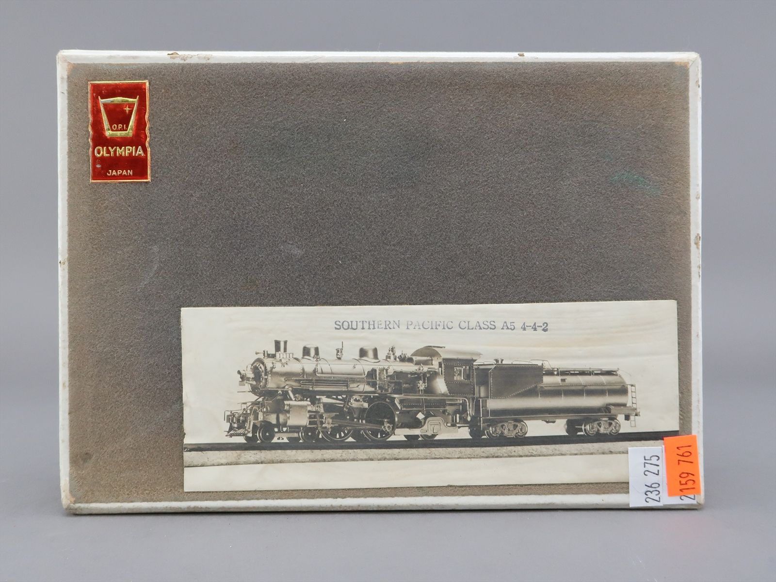 HO Brass Model - Gem SP Southern Pacific 4-4-2 A5 Atlantic - Unpainted - 1965 Run - Olympia