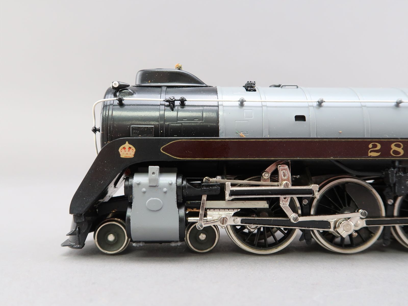 HO Brass Model - PFM 166 CP CPR Canadian Pacific Royal Hudson 4-6-4 #2860 - F/P - Crown - 1970 ...