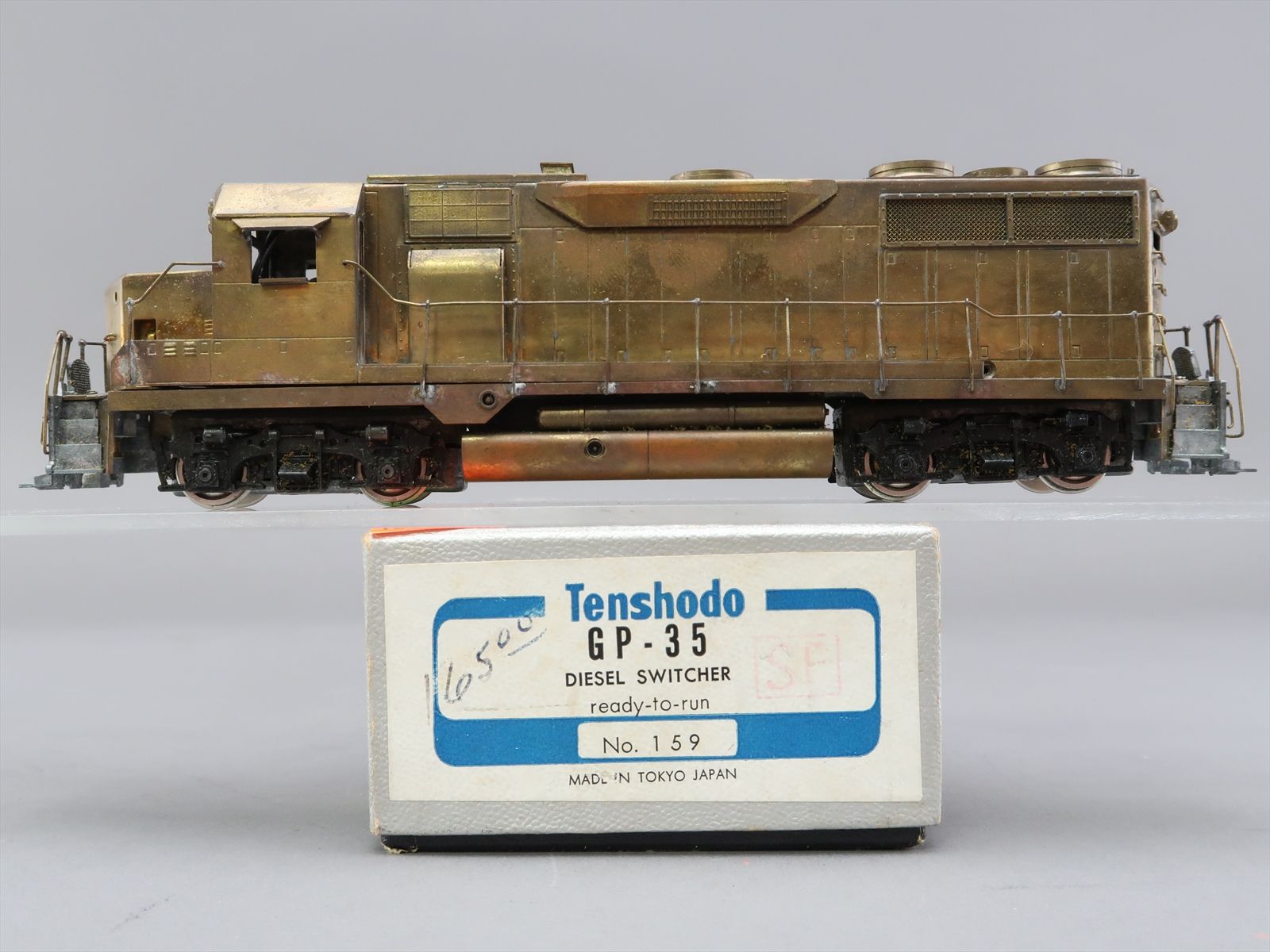 HO Brass Model - PFM 159 AT&SF Santa Fe GP-35 - Stripped - 1965 RUn ...