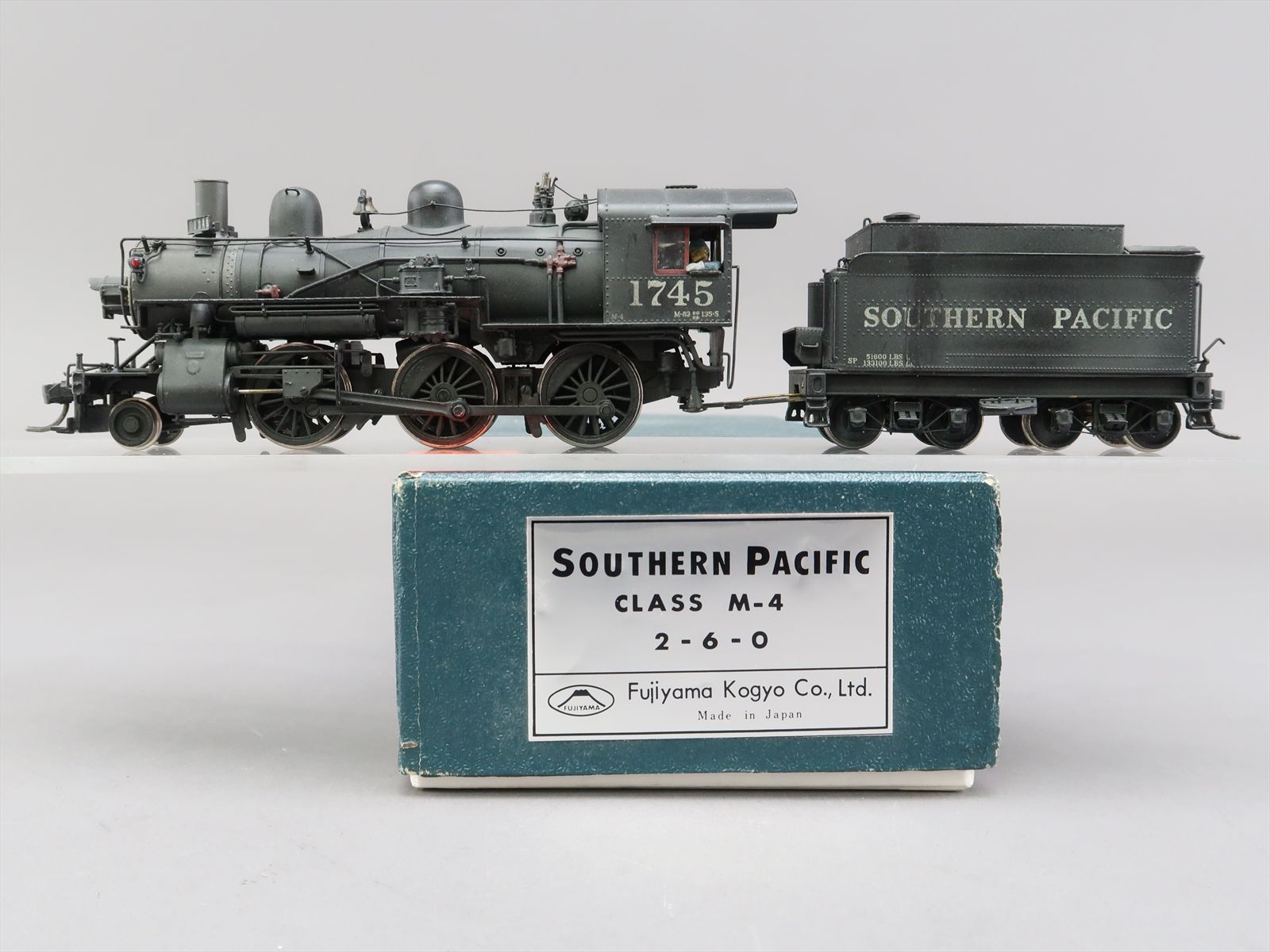 HO Brass Model - PFM SP Southern Pacific M-4 2-6-0 #1745 - Custom ...
