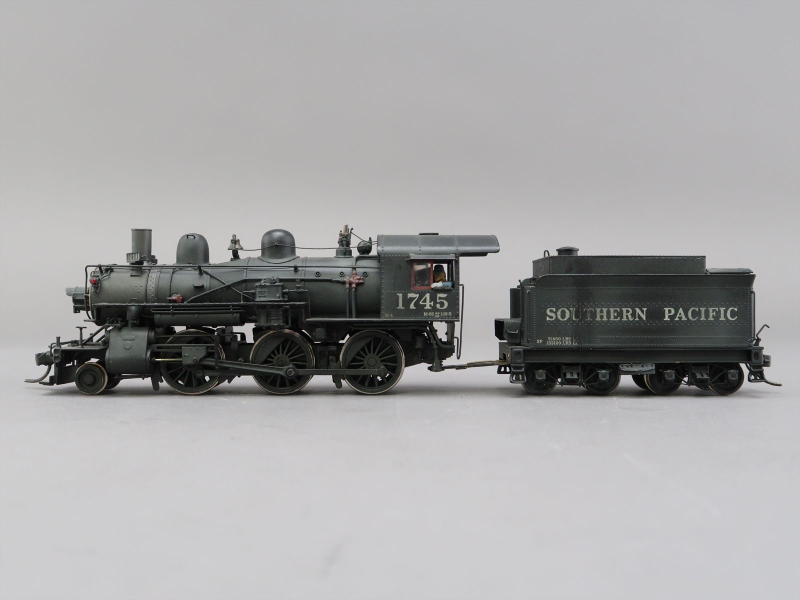 HO Brass Model - PFM SP Southern Pacific M-4 2-6-0 #1745 - Custom ...
