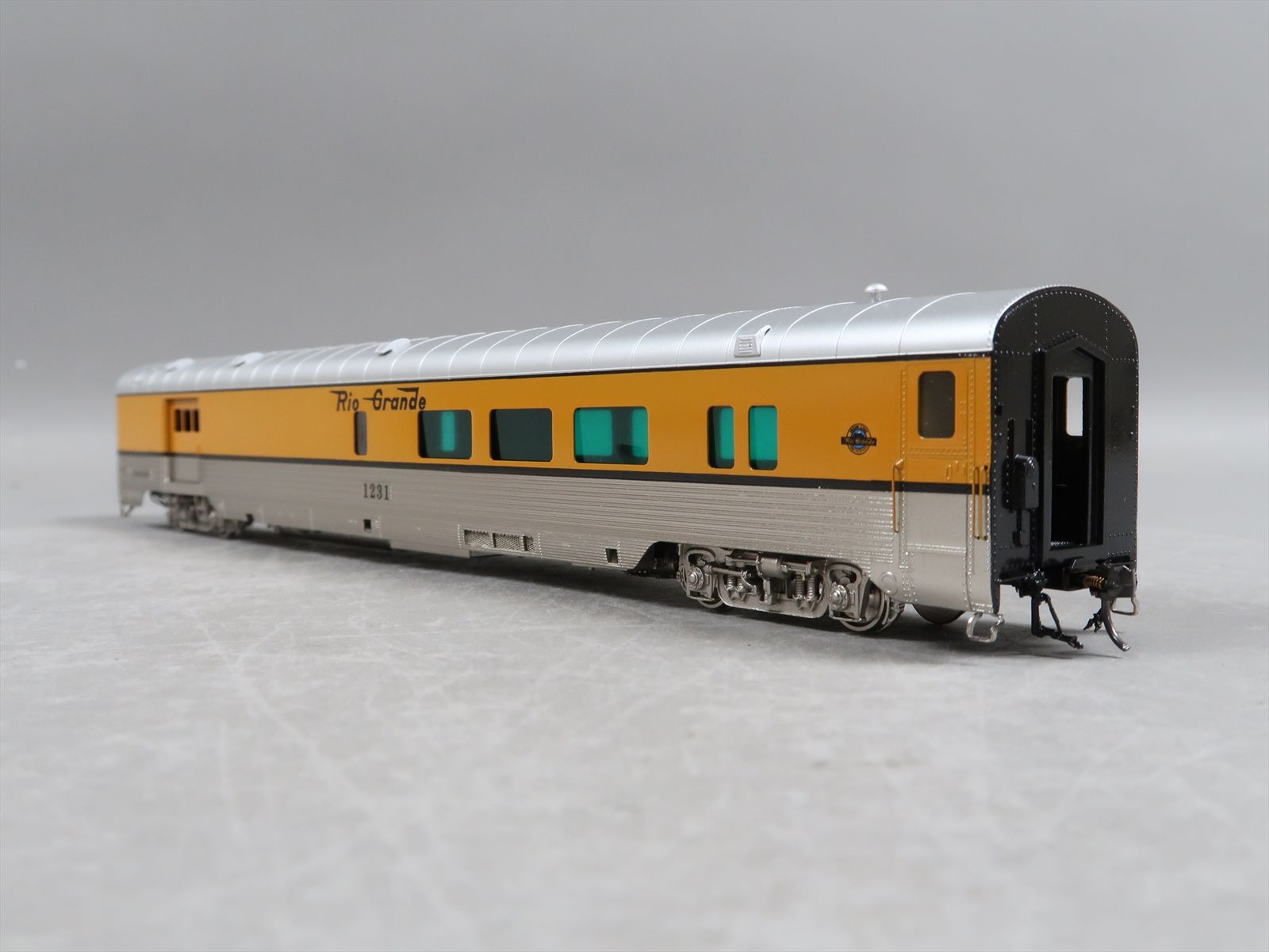 HO Brass Model - Palace Custom Series D&RGW Rio Grande 5 Car Passenger ...