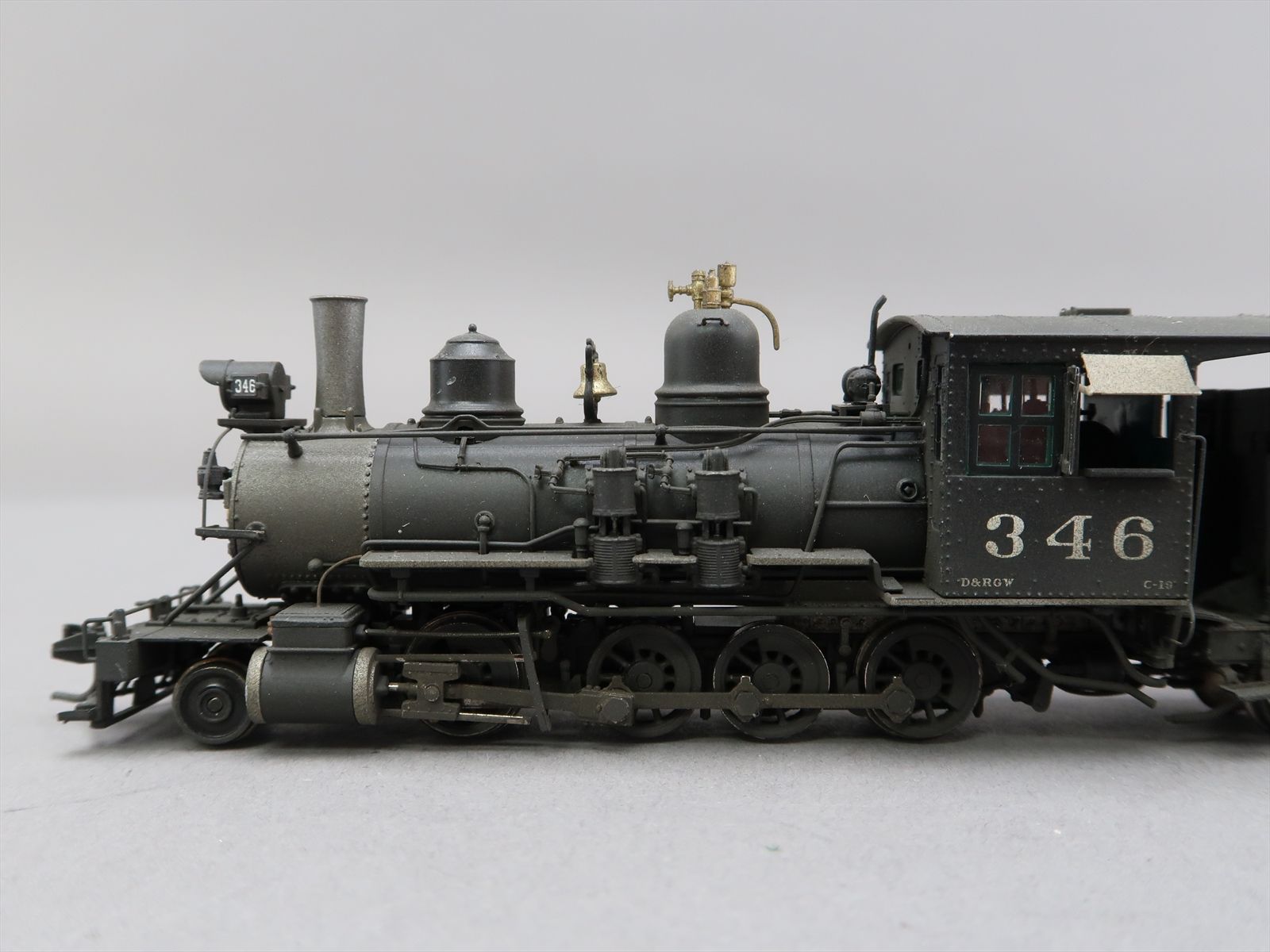 HOn3 Scale - Blackstone PN B310210W-S C-19 2-8-0 Steam Locomotive D&RGW ...