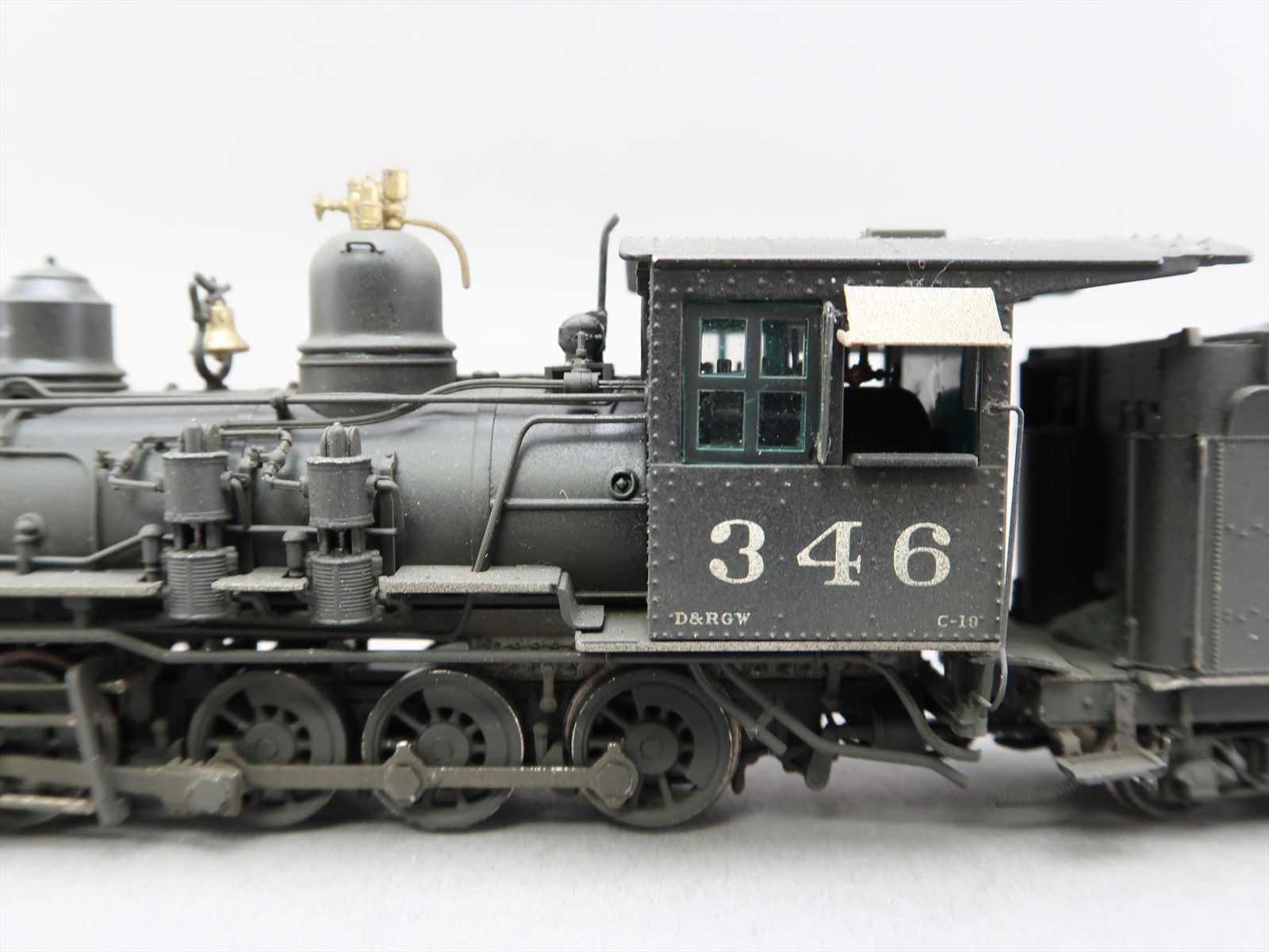 HOn3 Scale - Blackstone PN B310210W-S C-19 2-8-0 Steam Locomotive D&RGW ...