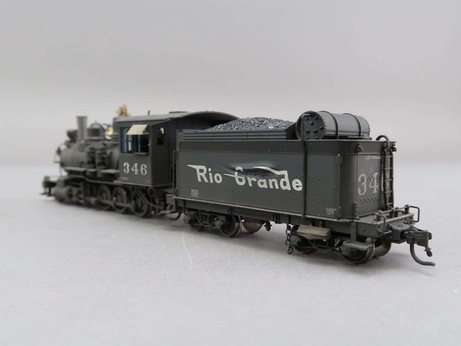 HOn3 Scale - Blackstone PN B310210W-S C-19 2-8-0 Steam Locomotive D&RGW ...