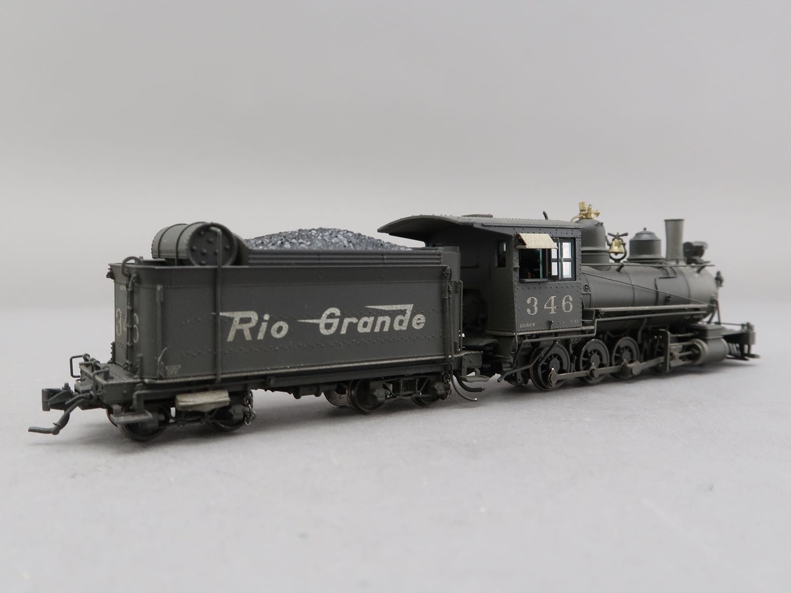 HOn3 Scale - Blackstone PN B310210W-S C-19 2-8-0 Steam Locomotive D&RGW ...