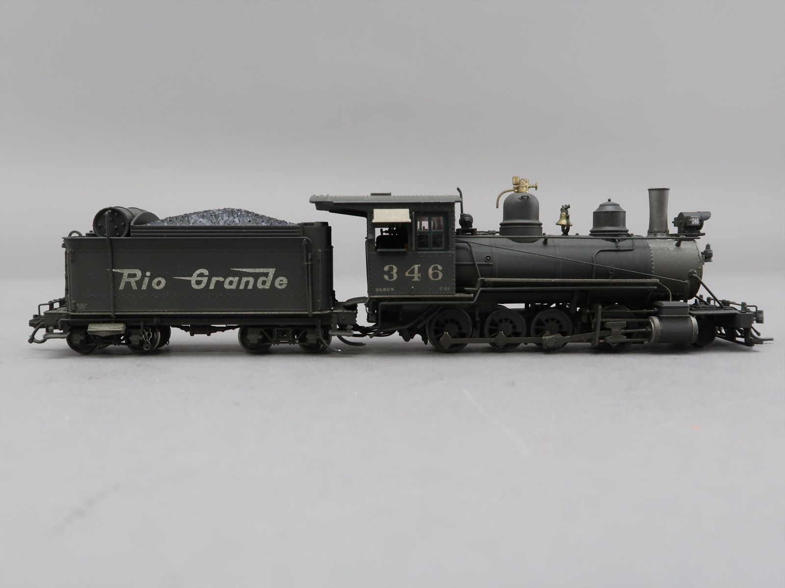 HOn3 Scale - Blackstone PN B310210W-S C-19 2-8-0 Steam Locomotive D&RGW ...