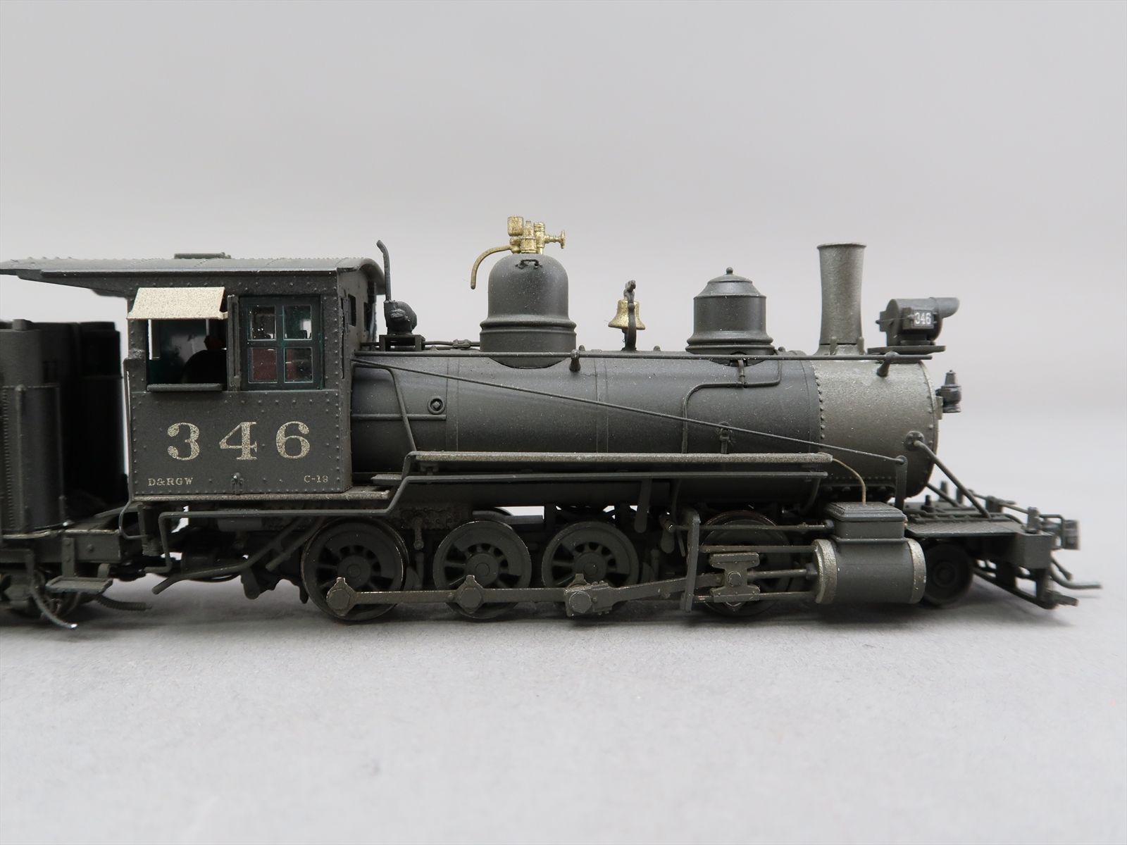 HOn3 Scale - Blackstone PN B310210W-S C-19 2-8-0 Steam Locomotive D&RGW ...