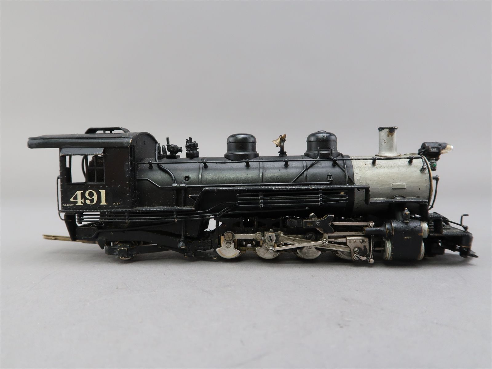 HOn3 Brass Model - PFM D&RGW Rio Grande K-37 2-8-2 #491 - Custom ...