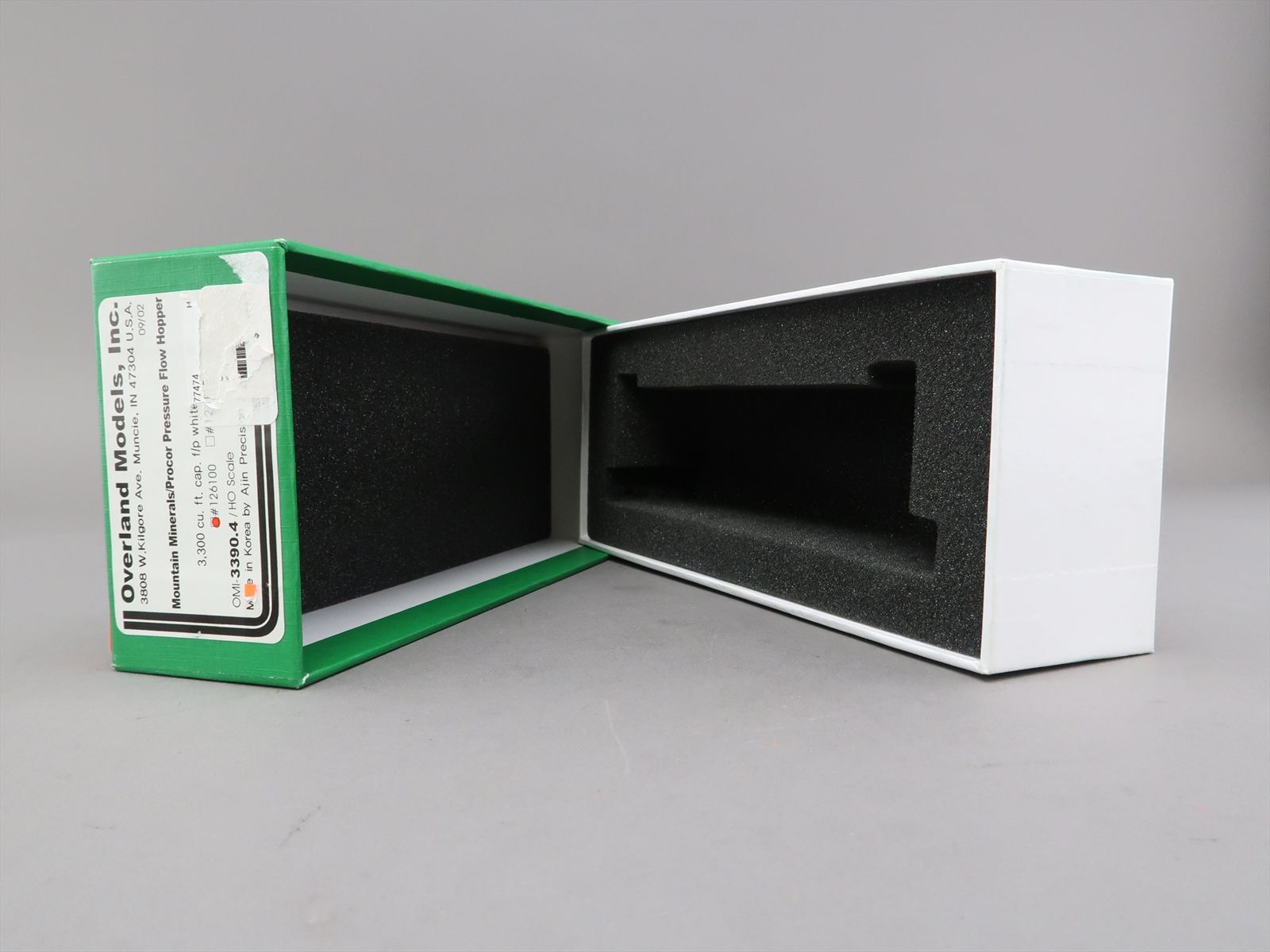 HO Brass Model - OMI 3390.4 UNPX Mountain Minerals Procor Pressure Flow Hopper #126100 - F/P ...