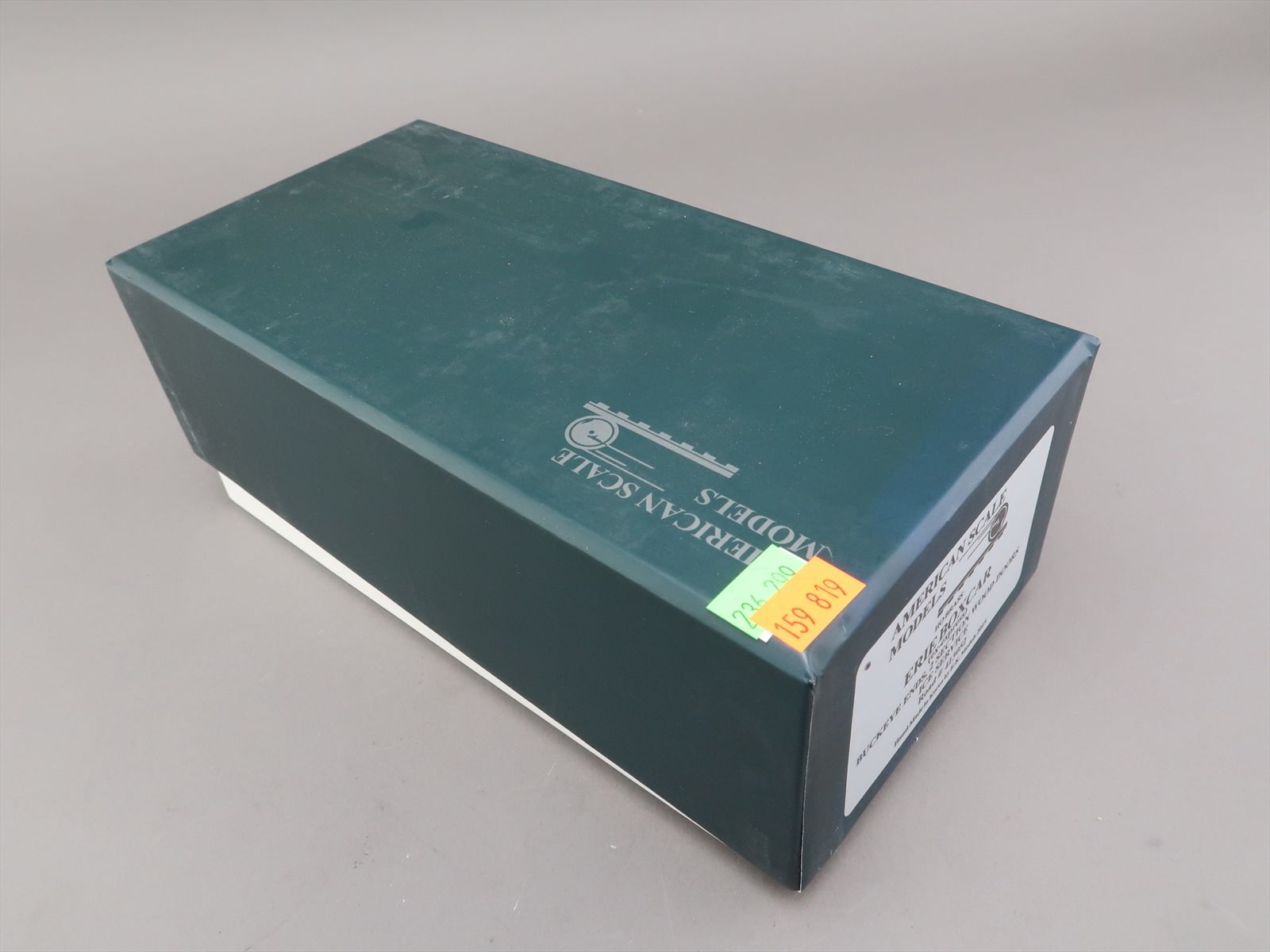 HO Brass Model - ASM ERIE Boxcar w/ Buckeye Ends + Two Section Wood ...