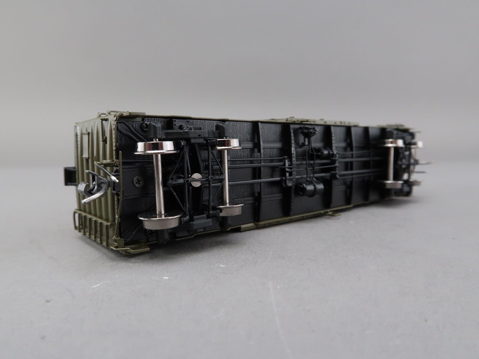 HO Brass Model - ASM ERIE Boxcar w/ Buckeye Ends + Two Section Wood ...