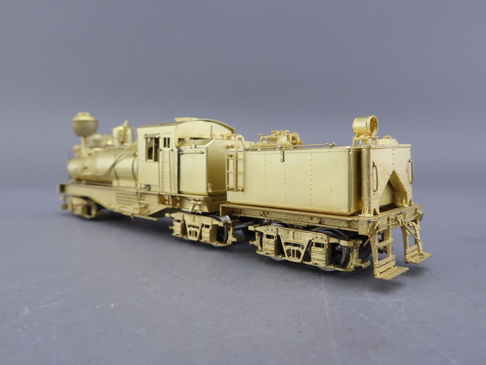 HO Brass Model - OMI 1484 Meco Willamette 3 Truck #4 Enclosed Cab ...