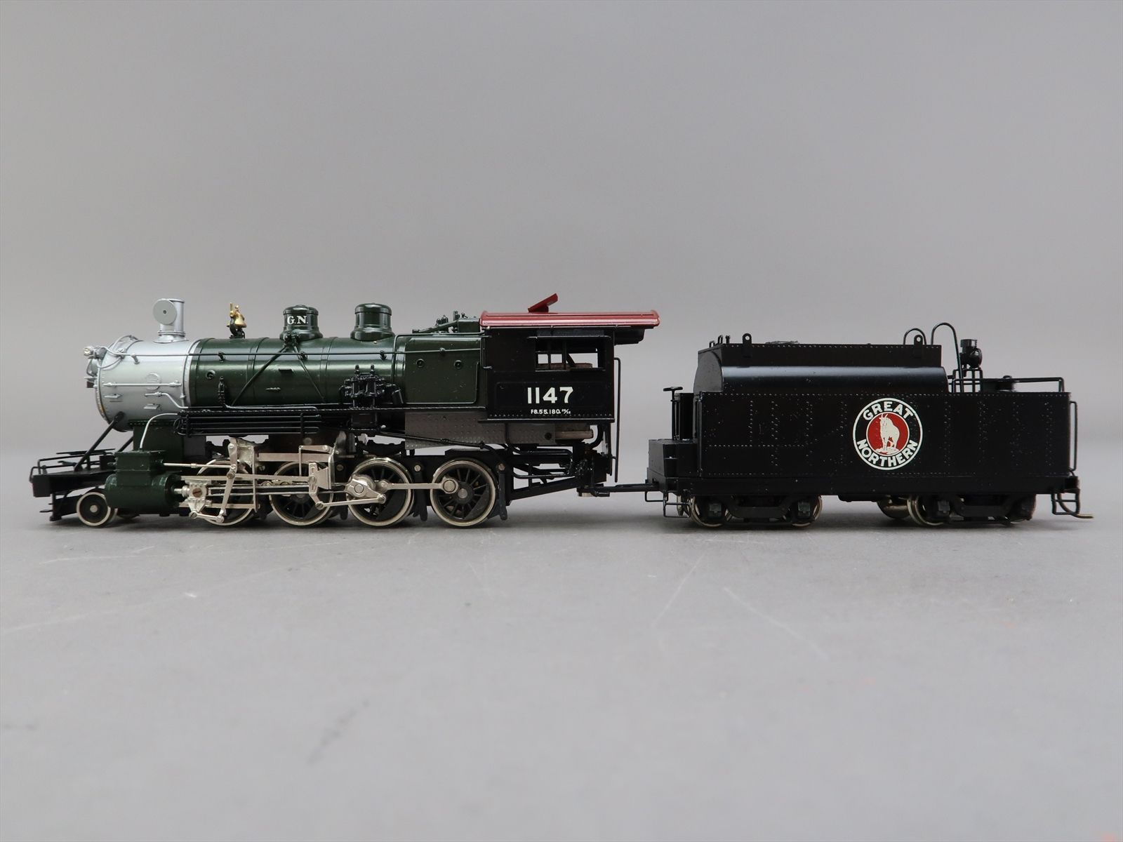 HO Brass Model - PFM 158 GN Great Northern F-8 2-8-0 #1147 - F/P - 1975 ...