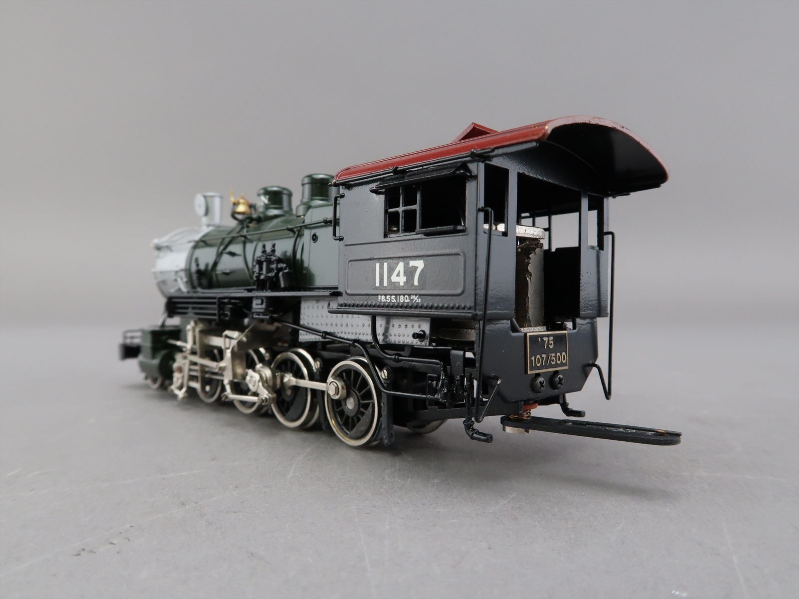 HO Brass Model - PFM 158 GN Great Northern F-8 2-8-0 #1147 - F/P - 1975 ...