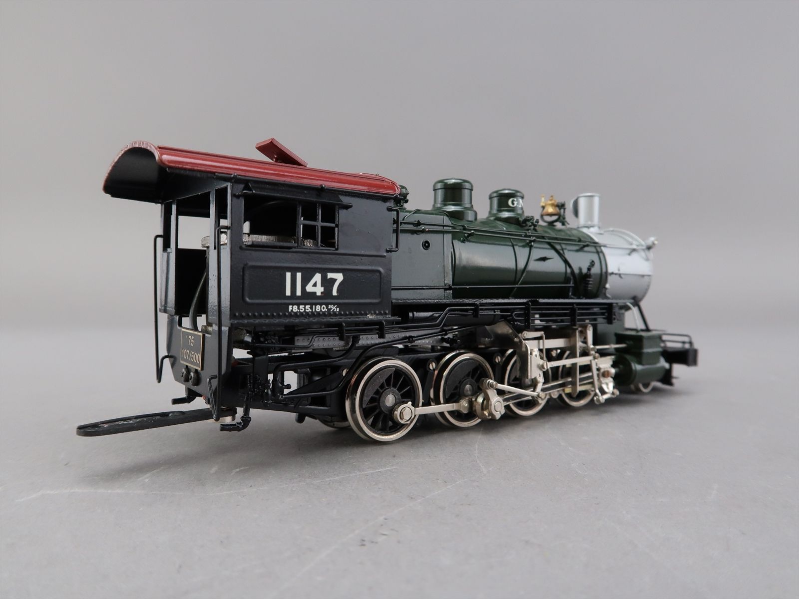 HO Brass Model - PFM 158 GN Great Northern F-8 2-8-0 #1147 - F/P - 1975 ...