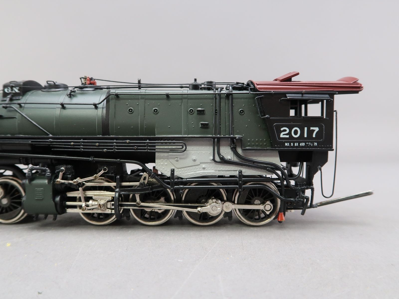 HO Brass Model - PFM GN Great Northern N-3 2-8-8-0 #2017 - F/P - 1976 ...