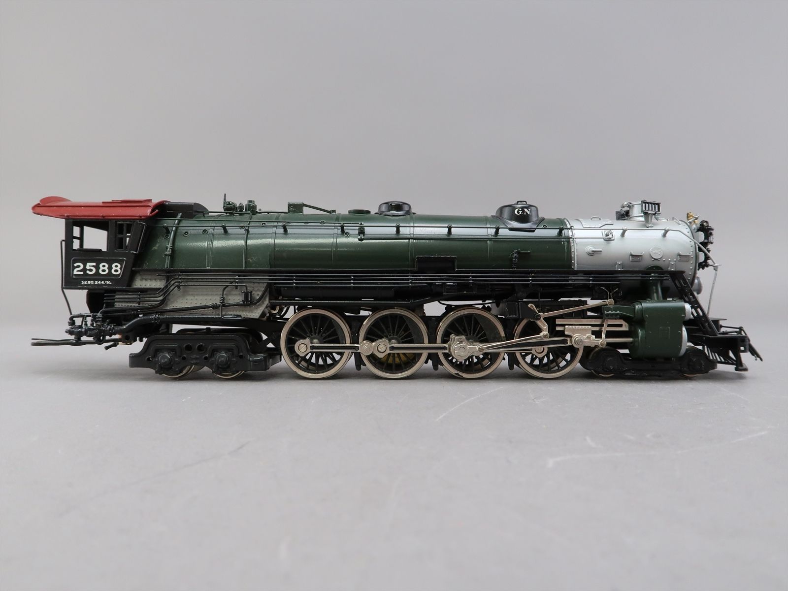 HO Brass Model - PFM 143 GN Great Northern S-2 4-8-4 #2588 - F/P - 1971 ...
