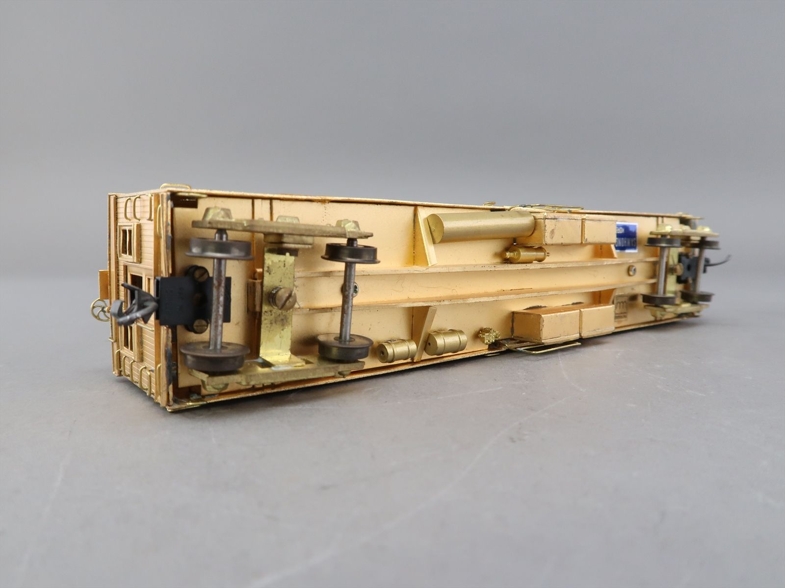 HO Brass Model - HM Hallmark AT&SF Santa Fe Dynamometer Car #29 ...