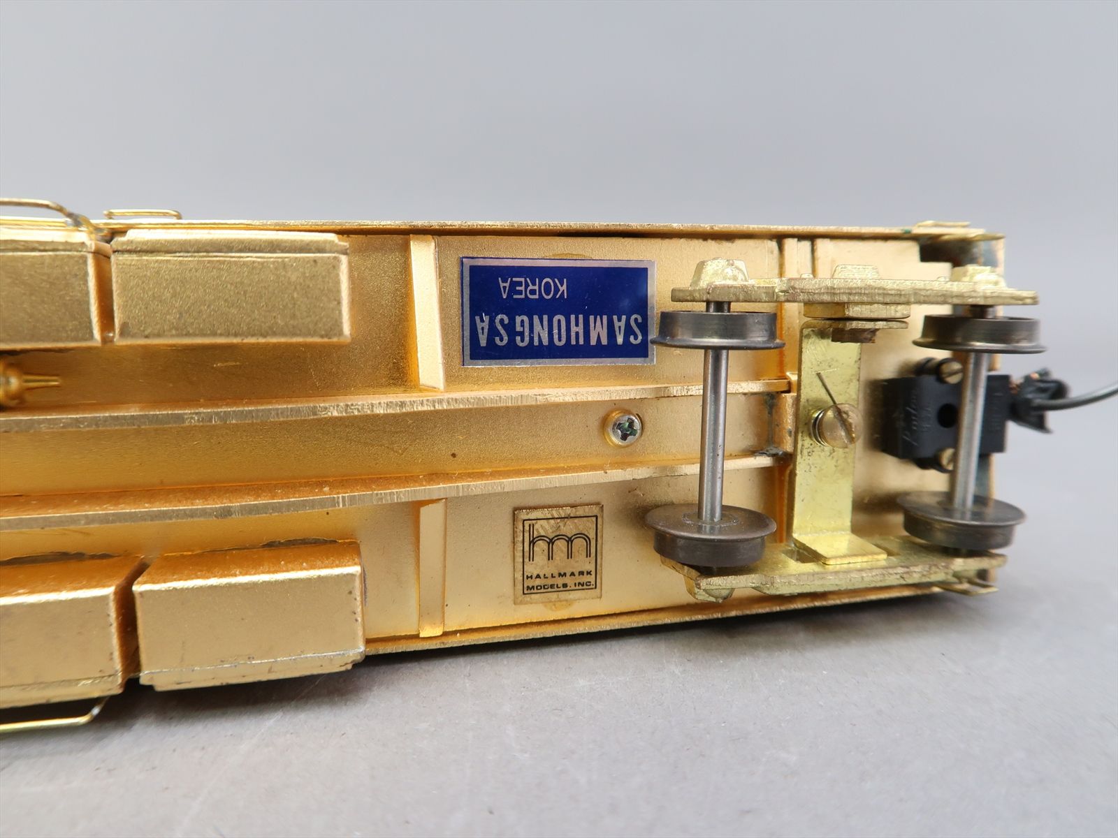 HO Brass Model - HM Hallmark AT&SF Santa Fe Dynamometer Car #29 ...