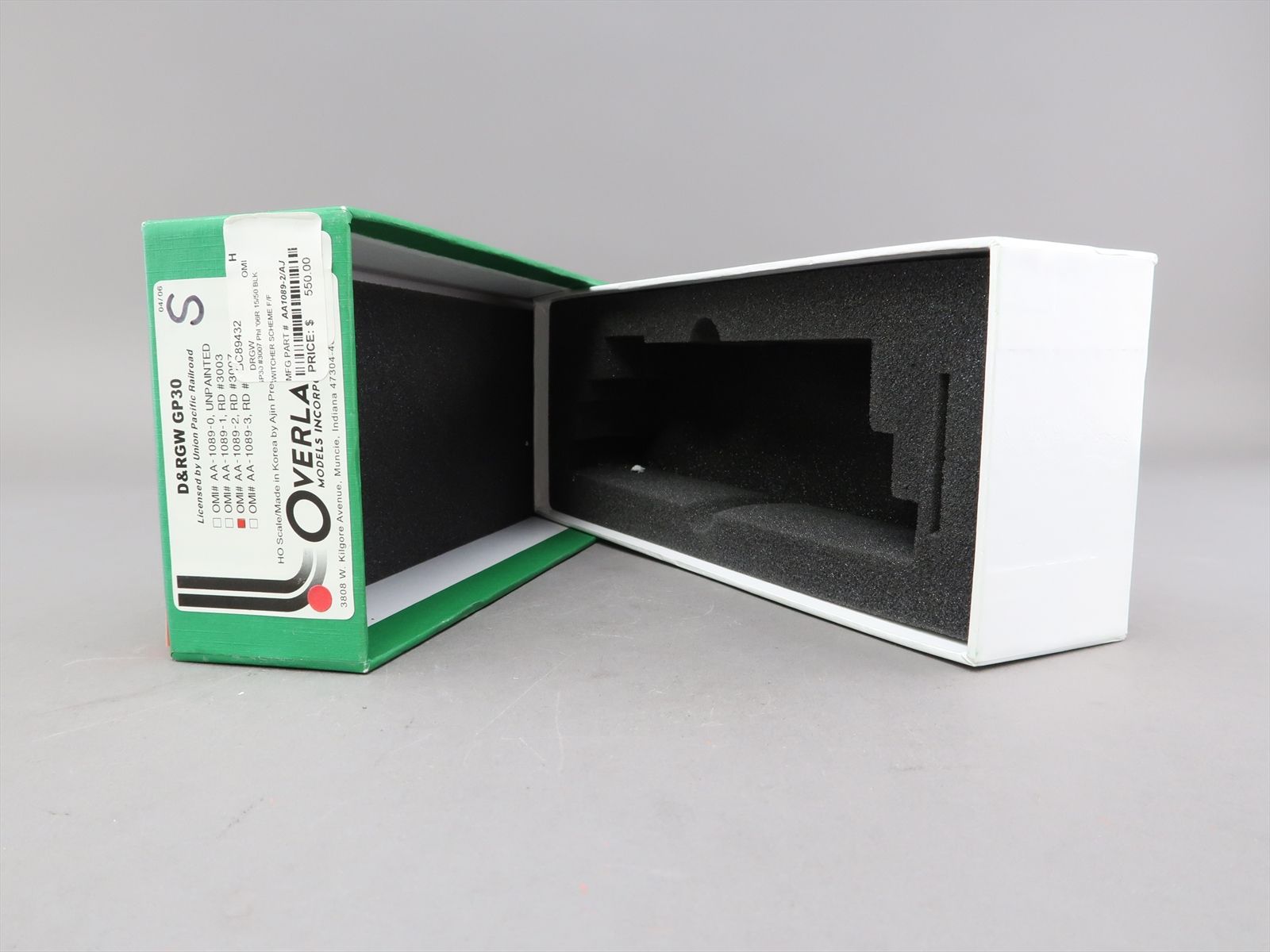 HO Brass Model - OMI AA-1089-2 D&RGW Rio Grande GP30 #3007 - F/P + DCC ...