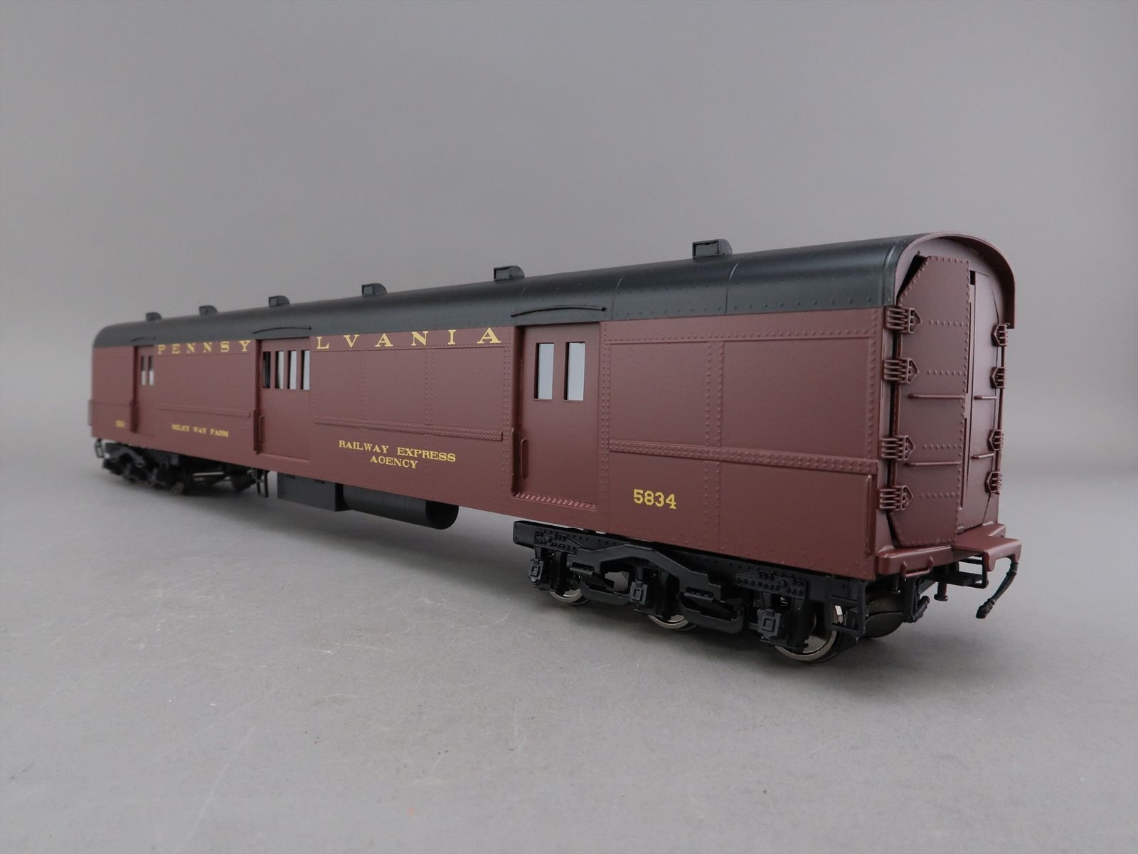 O Brass Model - SS Sunset PRR Pennsylvania Horse Express Car #5834 - F ...