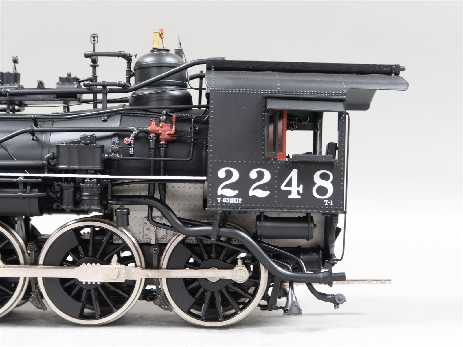 O Brass Model - DP SP Southern Pacific Fire Train 4-6-0 + 2 Water Cars ...