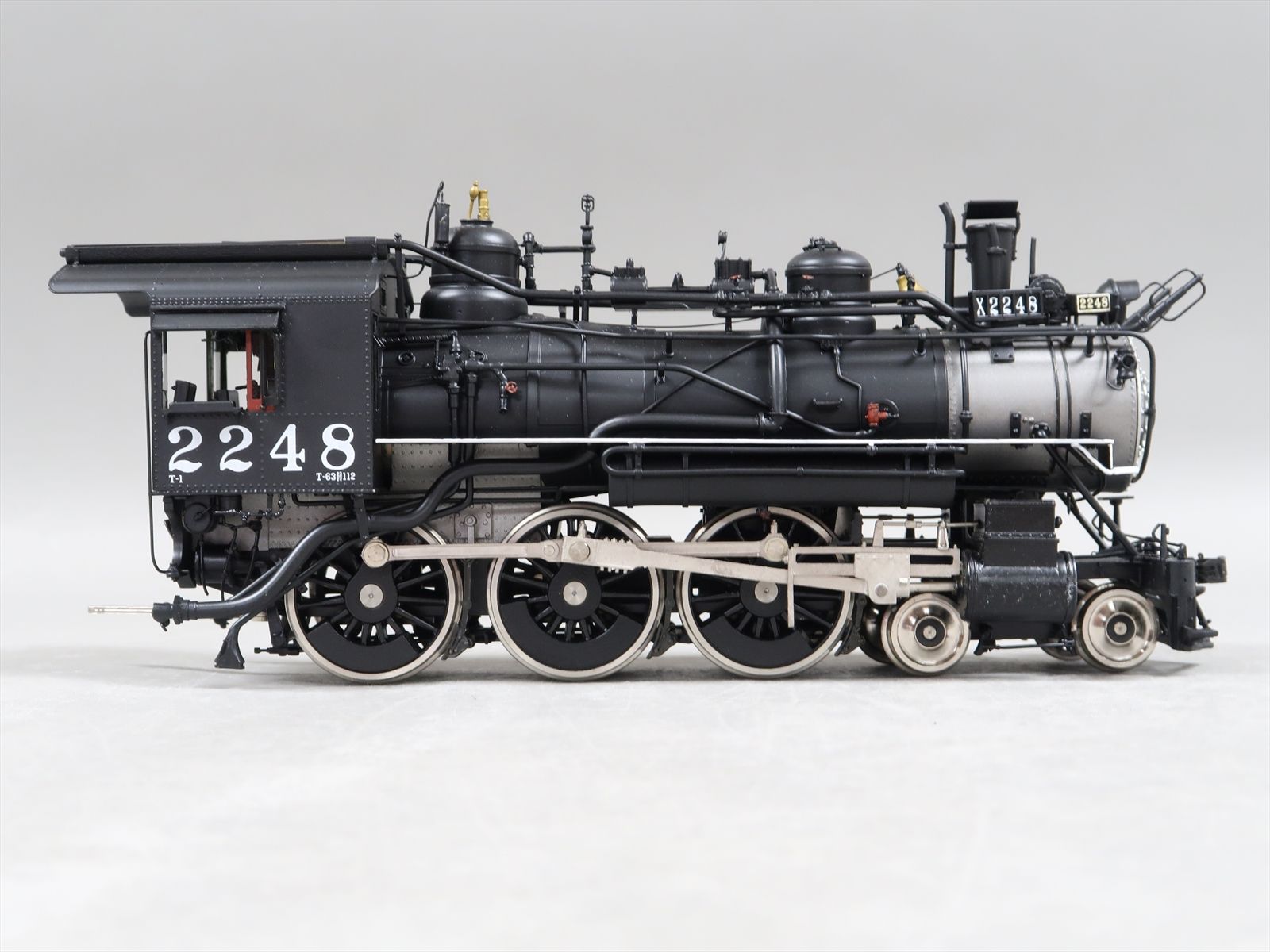 O Brass Model - DP SP Southern Pacific Fire Train 4-6-0 + 2 Water Cars ...