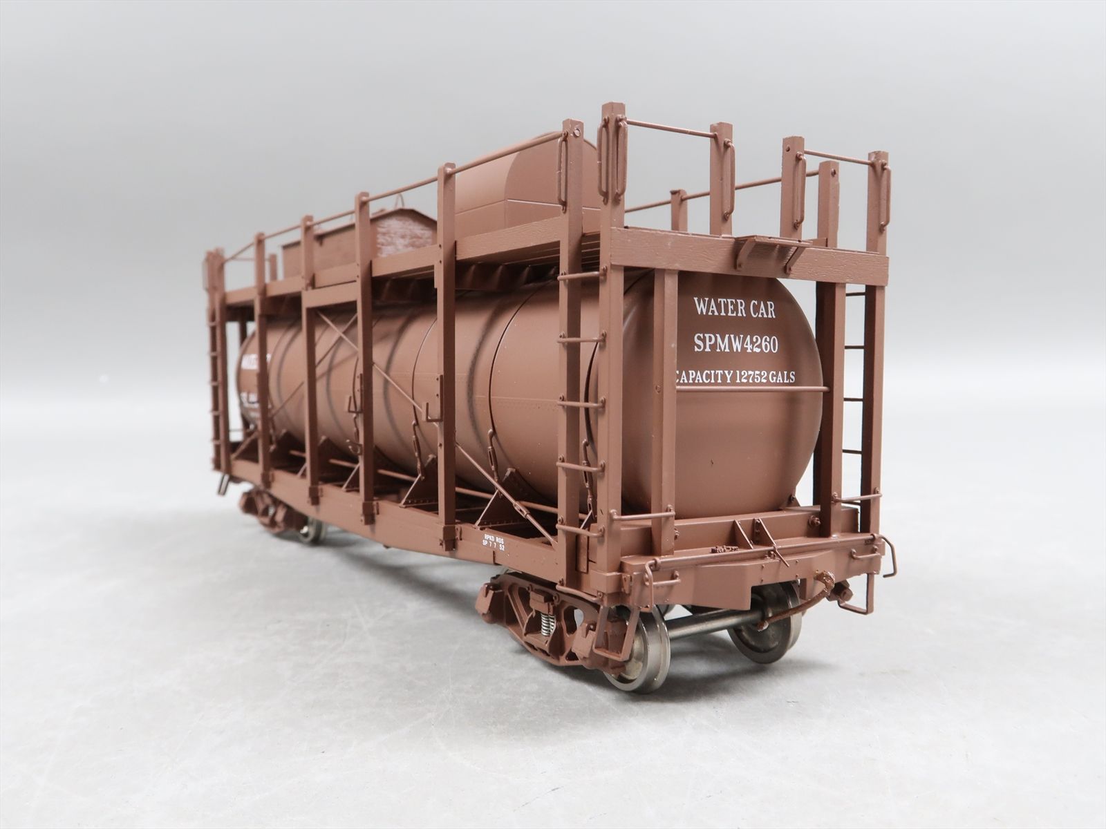 O Brass Model - DP SP Southern Pacific Fire Train 4-6-0 + 2 Water Cars ...