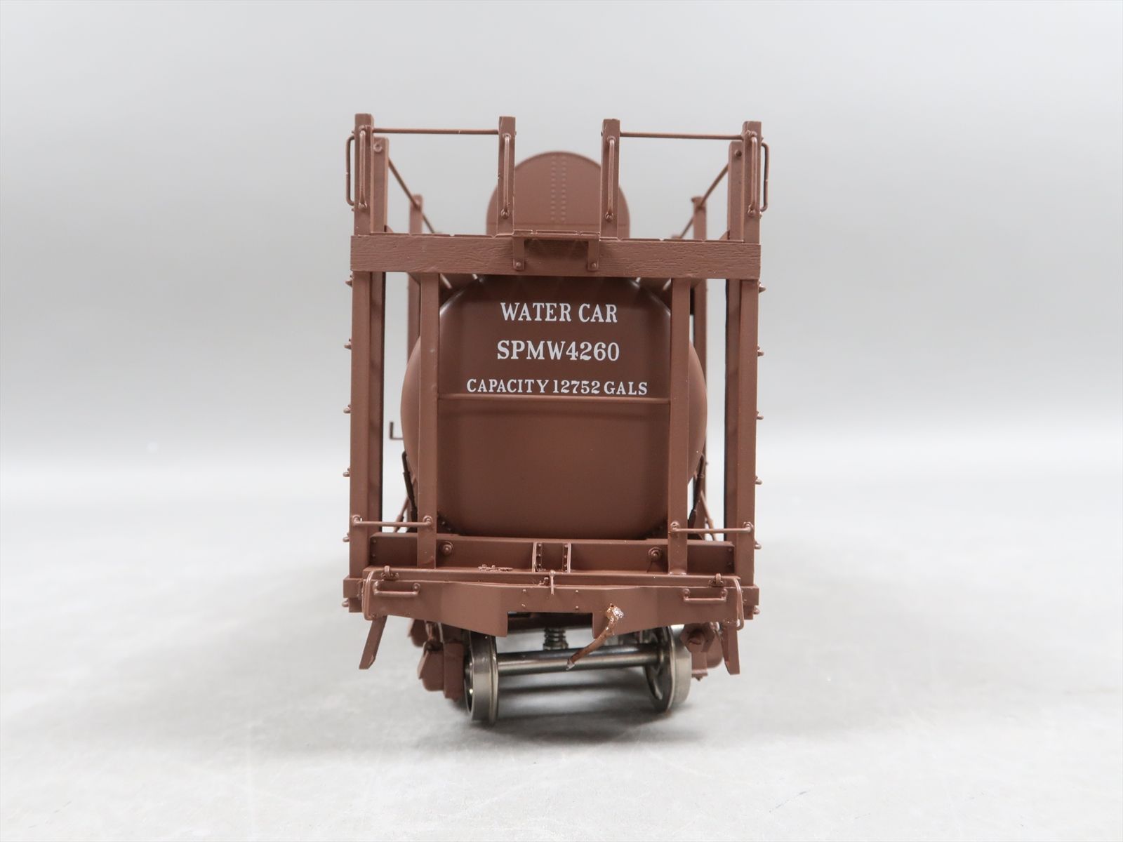 O Brass Model - DP SP Southern Pacific Fire Train 4-6-0 + 2 Water Cars ...