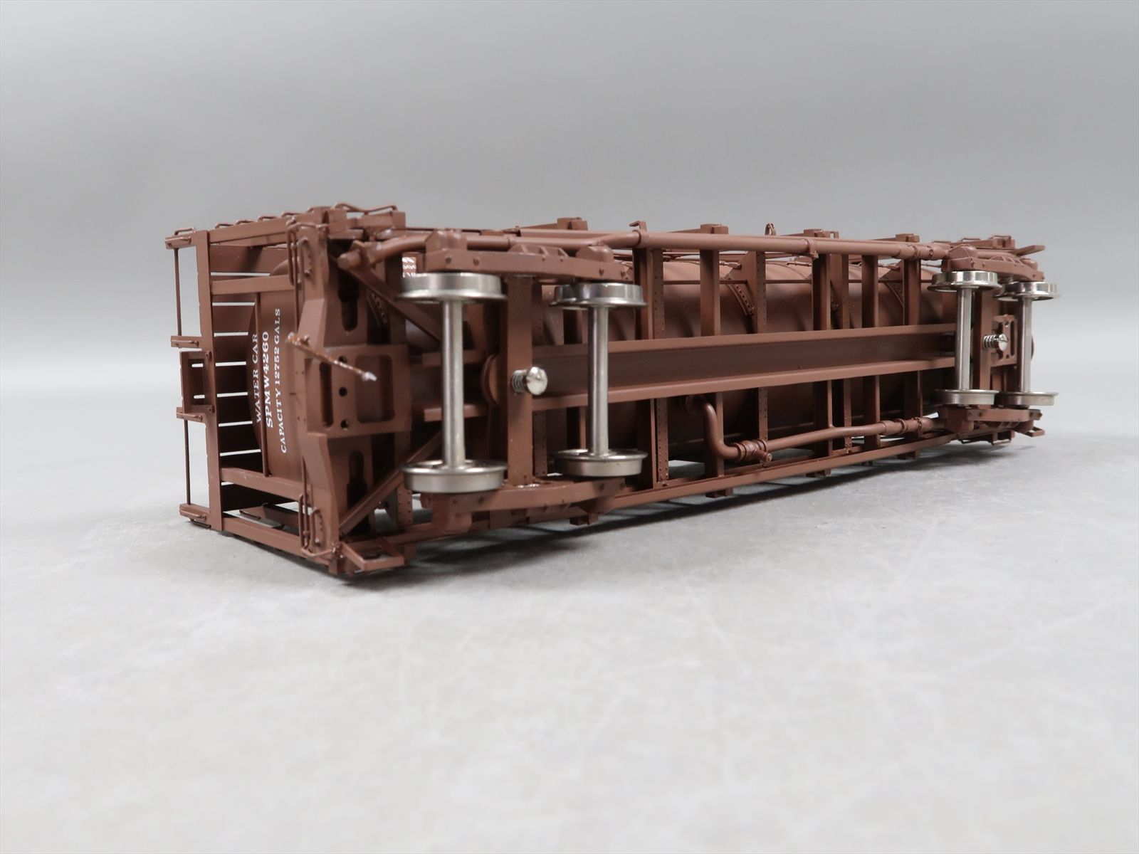 O Brass Model - DP SP Southern Pacific Fire Train 4-6-0 + 2 Water Cars ...