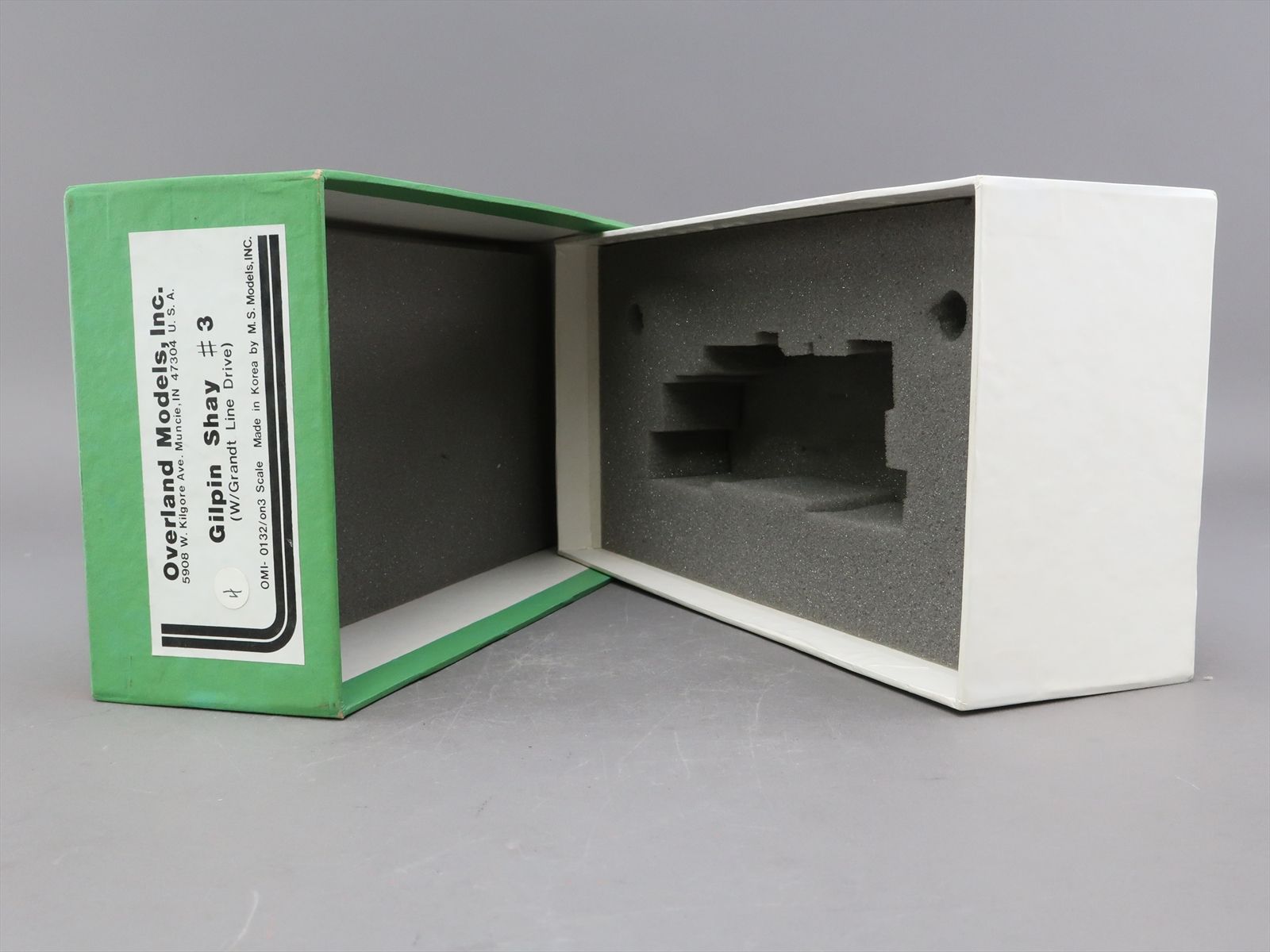 On3 Brass Model - OMI 0132 Logging Gilpin Shay w/ Grandt Line Drive ...