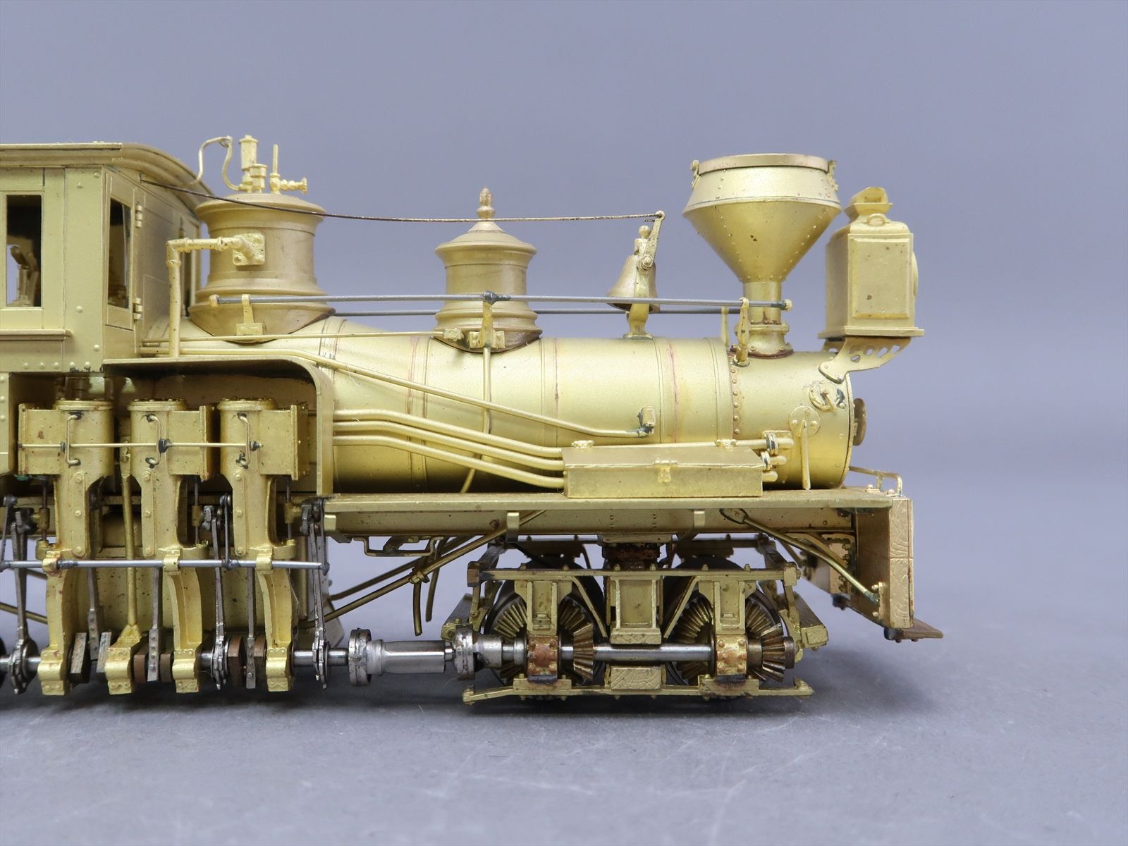 On3 Brass Model - OMI 0132 Logging Gilpin Shay w/ Grandt Line Drive ...