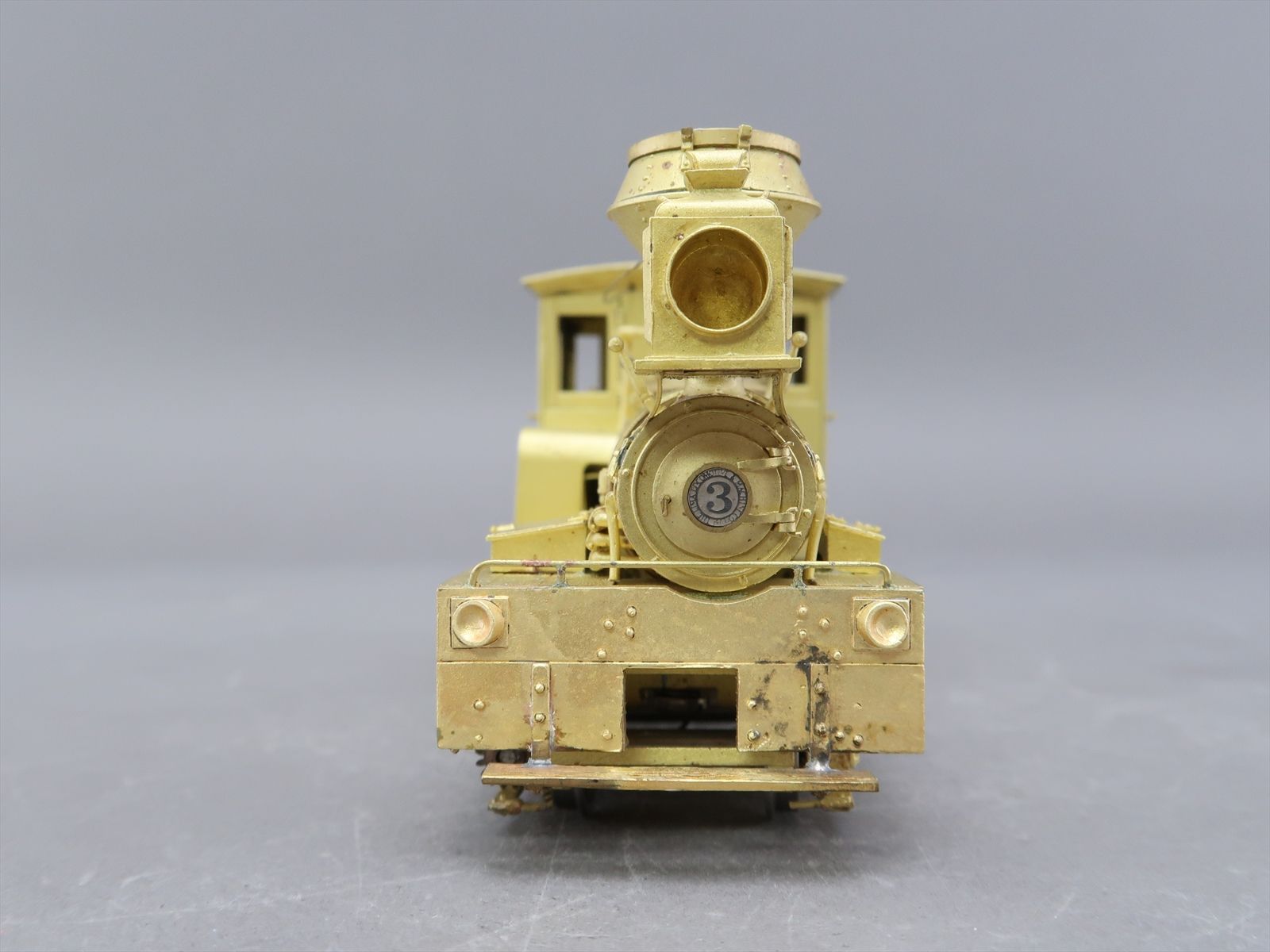 On3 Brass Model - OMI 0132 Logging Gilpin Shay w/ Grandt Line Drive ...