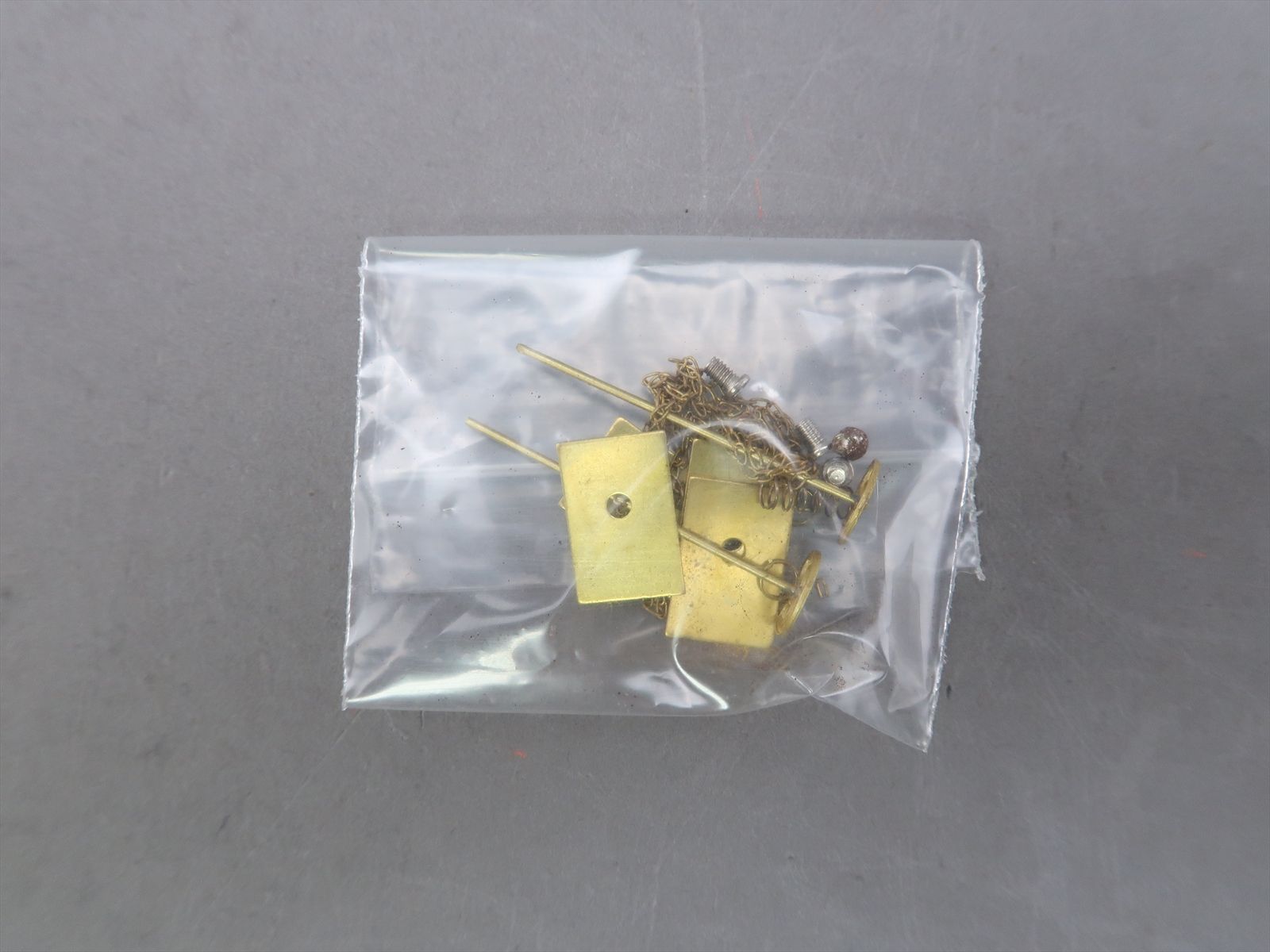 O Brass Model Parts - OMI 0728 Pair of Snohomish Disconnect Trucks - Unpainted - 1988 Run - M.S.