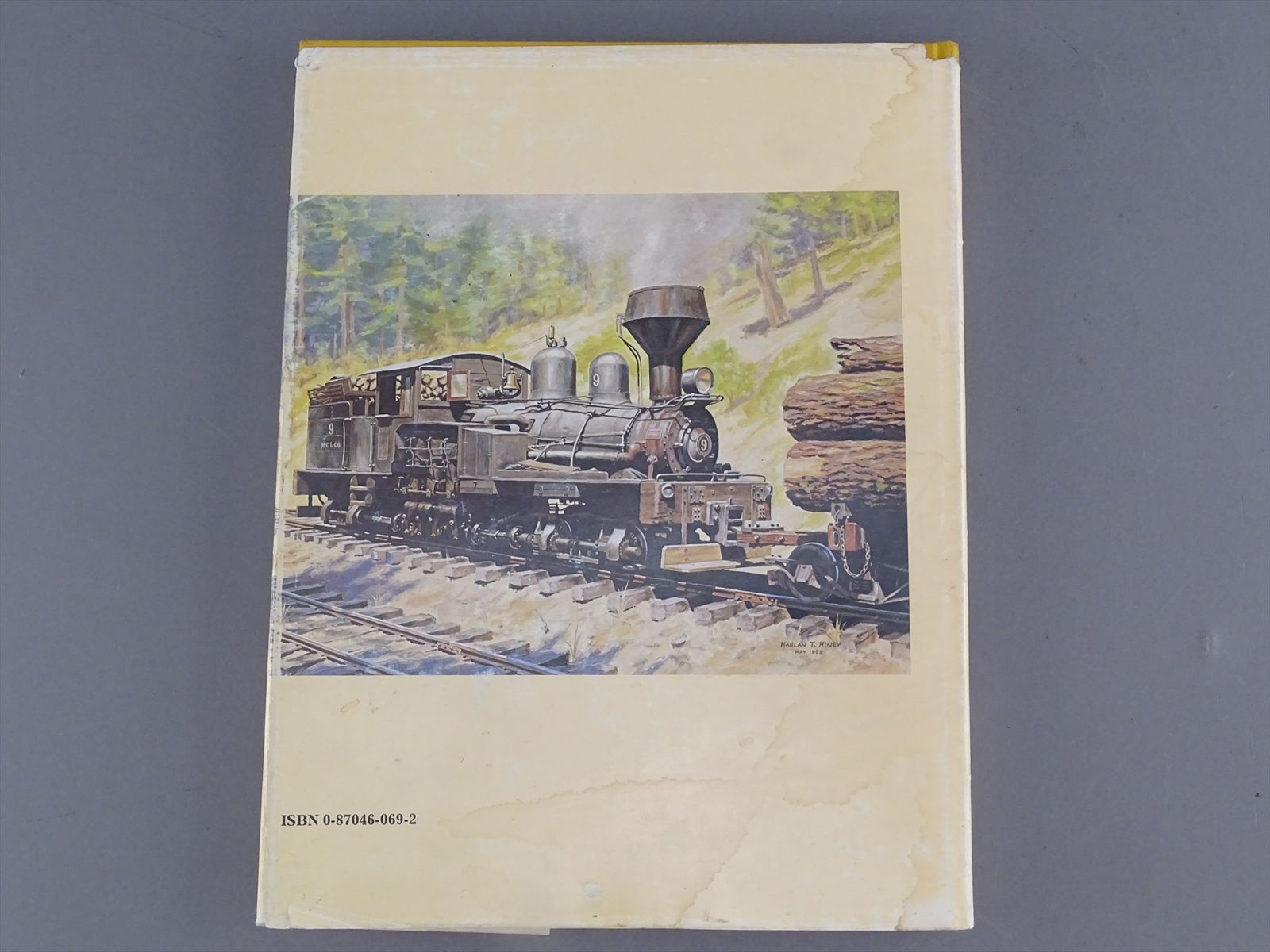 Railroad Book: Pino Grande - Logging Railroads - R. Polkinghorn - SIGNED